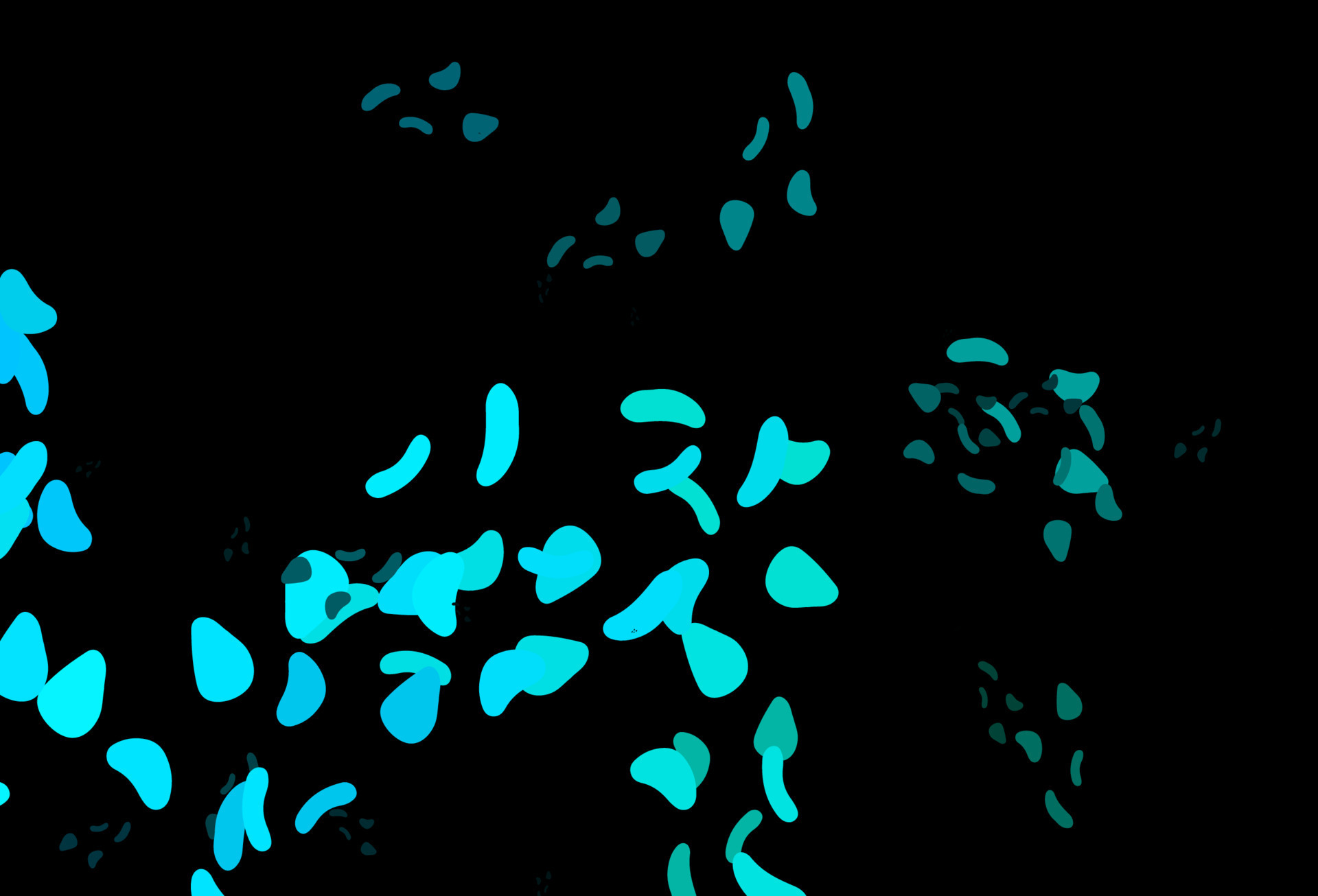 Dark Blue Green Vector Background With Abstract Forms 11582332 Vector