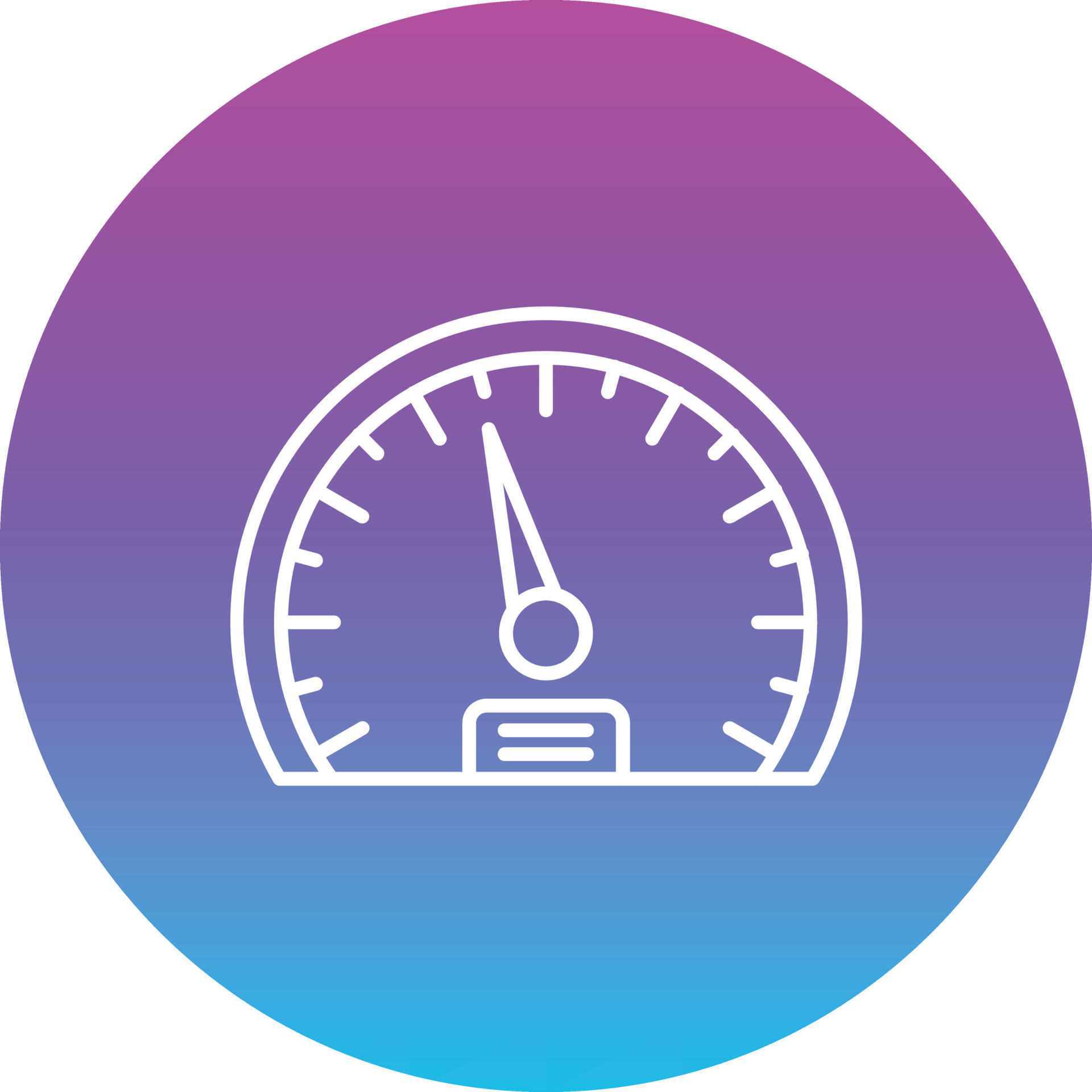Speedometer Gradient Circle Line Inverted Icon 11587055 Vector Art at ... Speedometer Gradient Circle Line Inverted Icon 11587055 Vector Art at ...