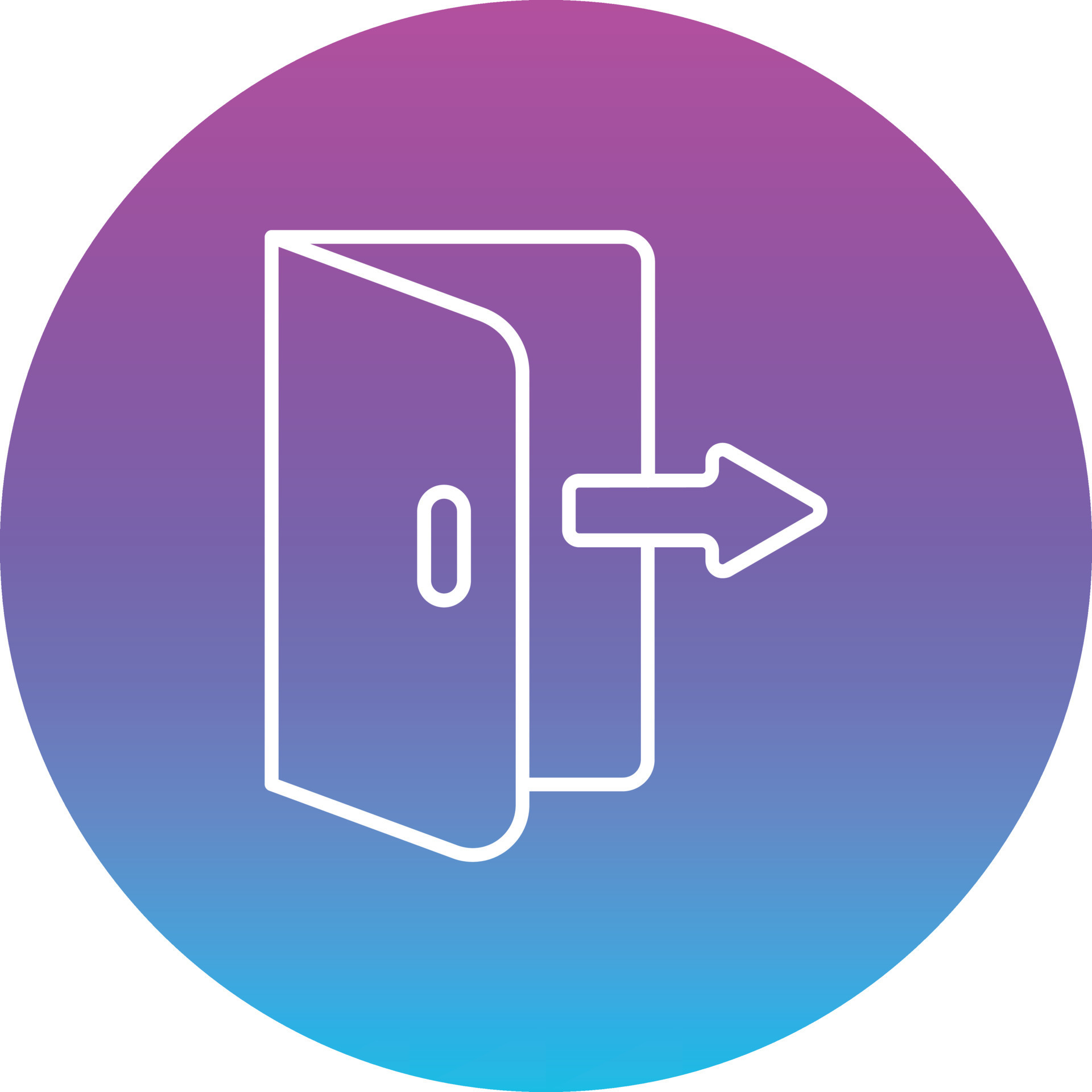 Logout Gradient Circle Line Inverted Icon 11587301 Vector Art at Vecteezy Logout Gradient Circle Line Inverted Icon 11587301 Vector Art at Vecteezy