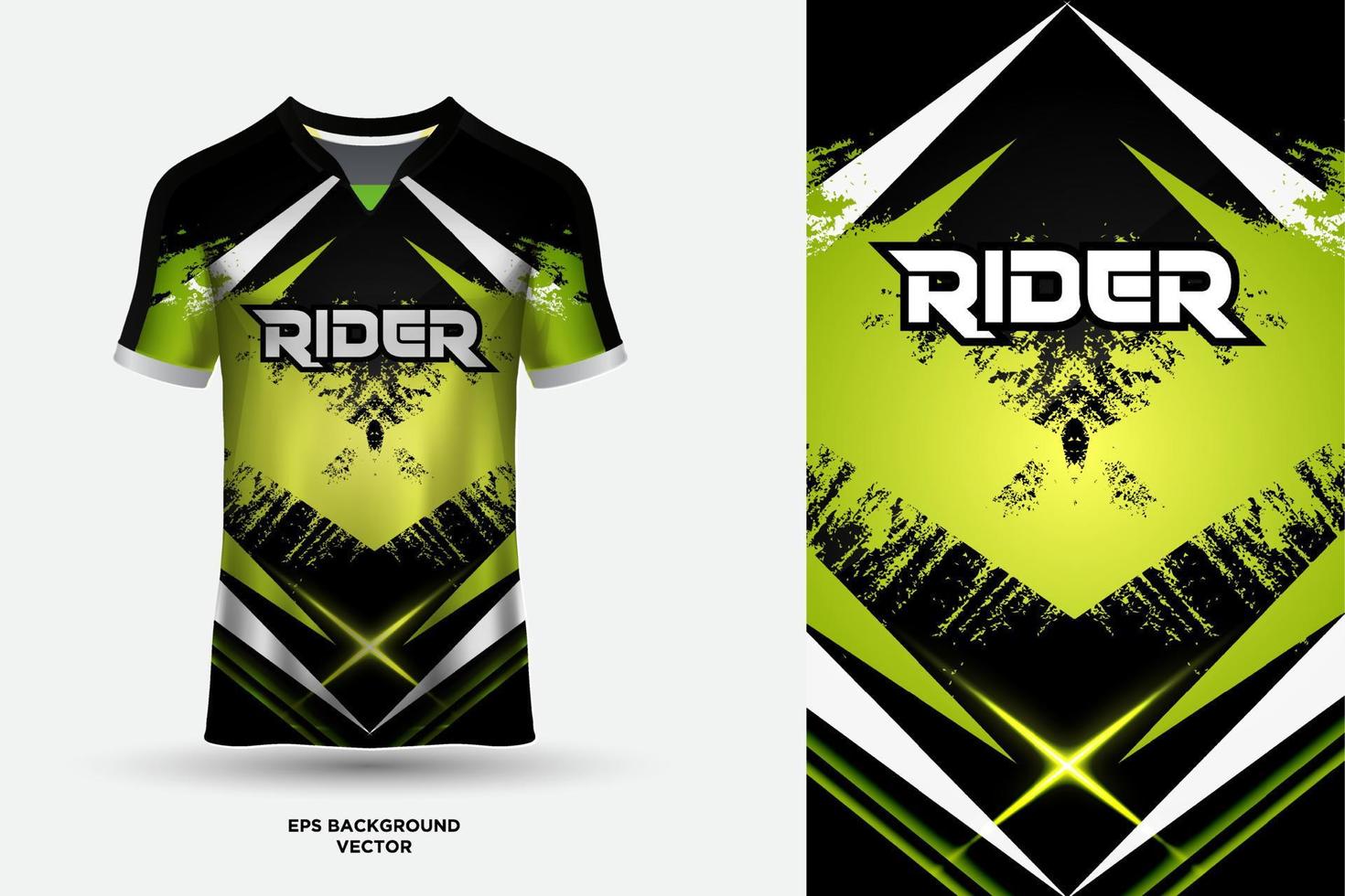 Abstract Futuristic T Shirt Jersey Design Suitable For Sports Racing