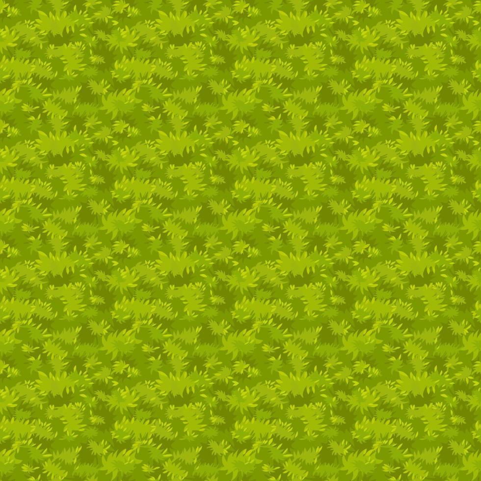 Seamless Pattern Green Grass Lawn Or Soccer Field Vector Illustration Textured Background With