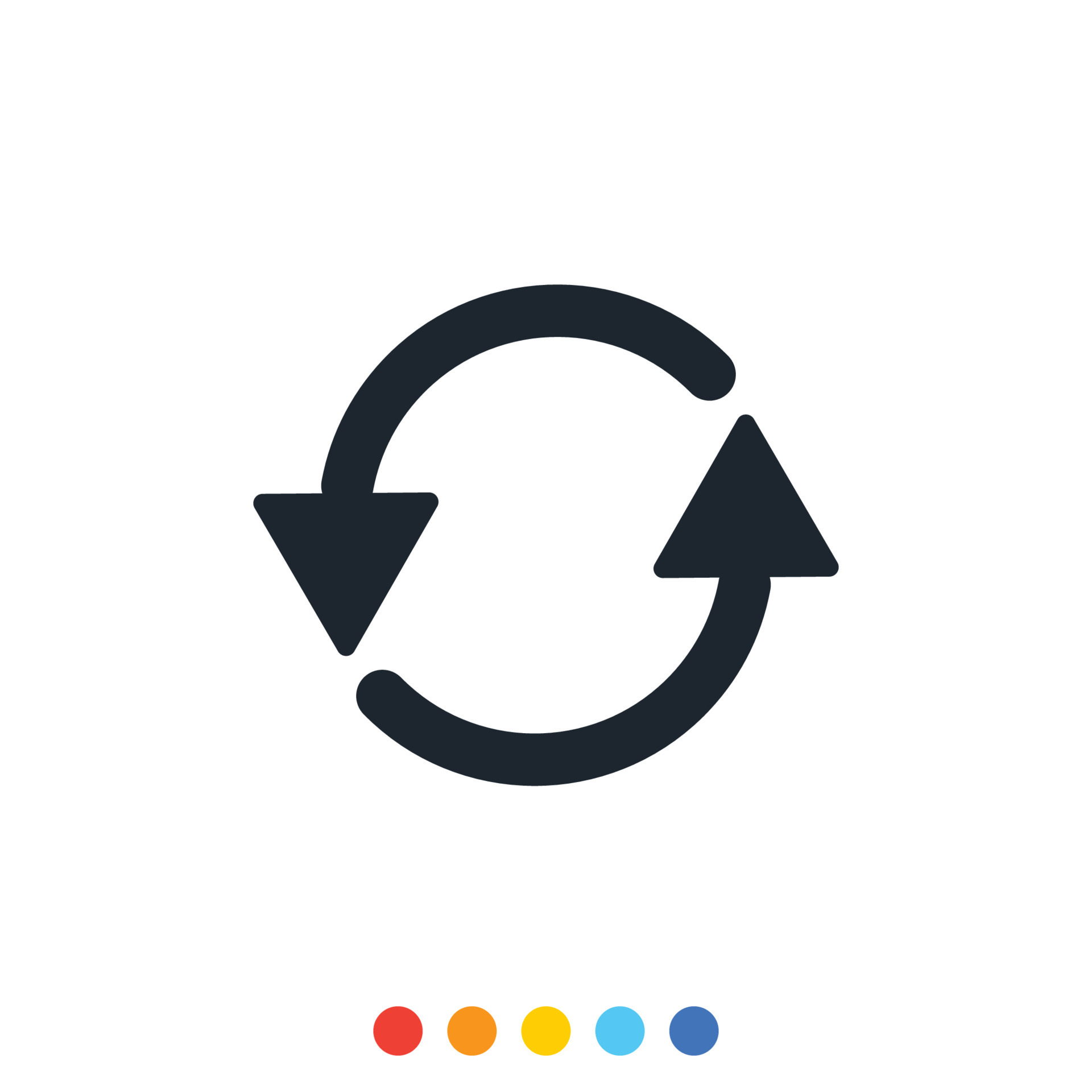 Refresh and Update icon, Synchronize icon, Vector. 11588407 Vector Art at Vecteezy