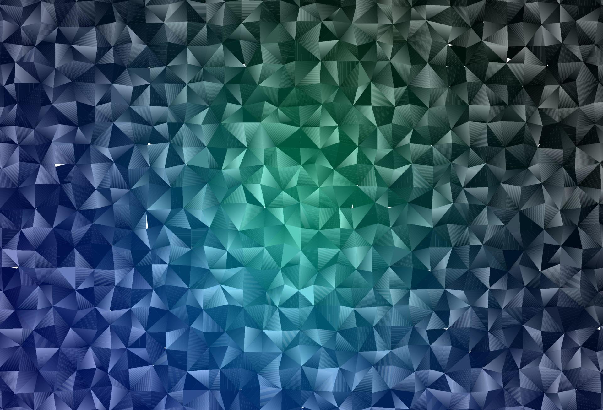 Dark Blue Green Vector Blurry Triangle Pattern 11589500 Vector Art At
