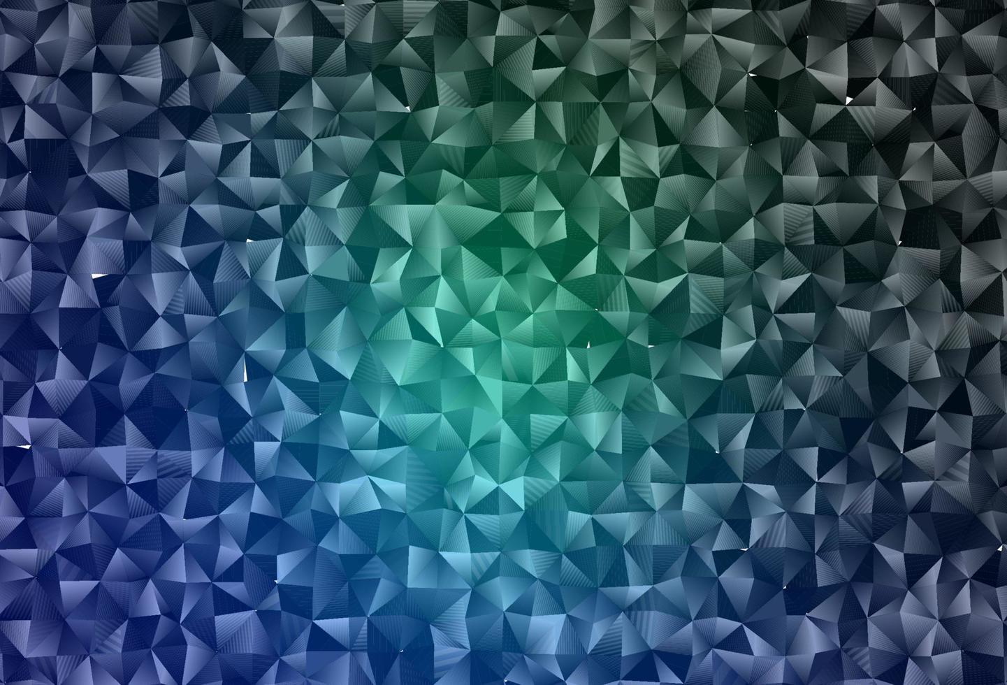 Dark Blue Green Vector Blurry Triangle Pattern 11589500 Vector Art At