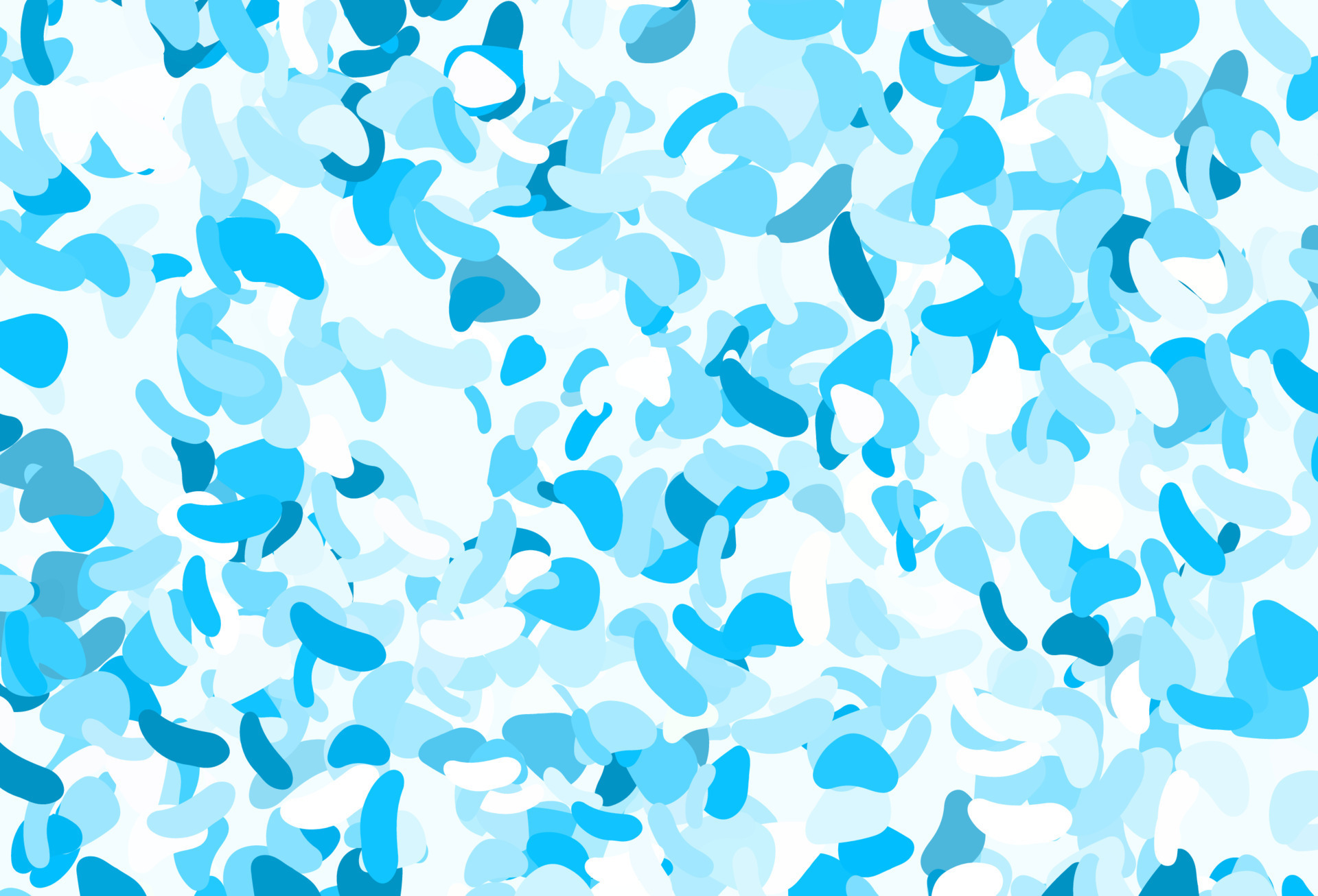 Light BLUE vector pattern with chaotic shapes. 11589705 Vector Art at ...