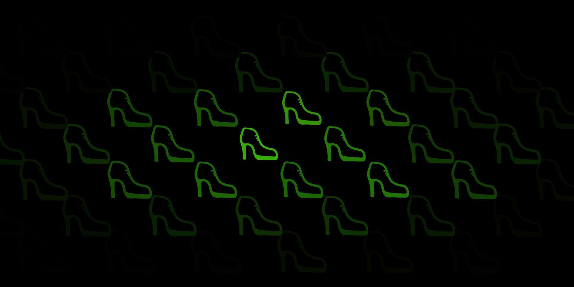 Dark Green Vector Pattern With Feminism Elements 11590308 Vector Art