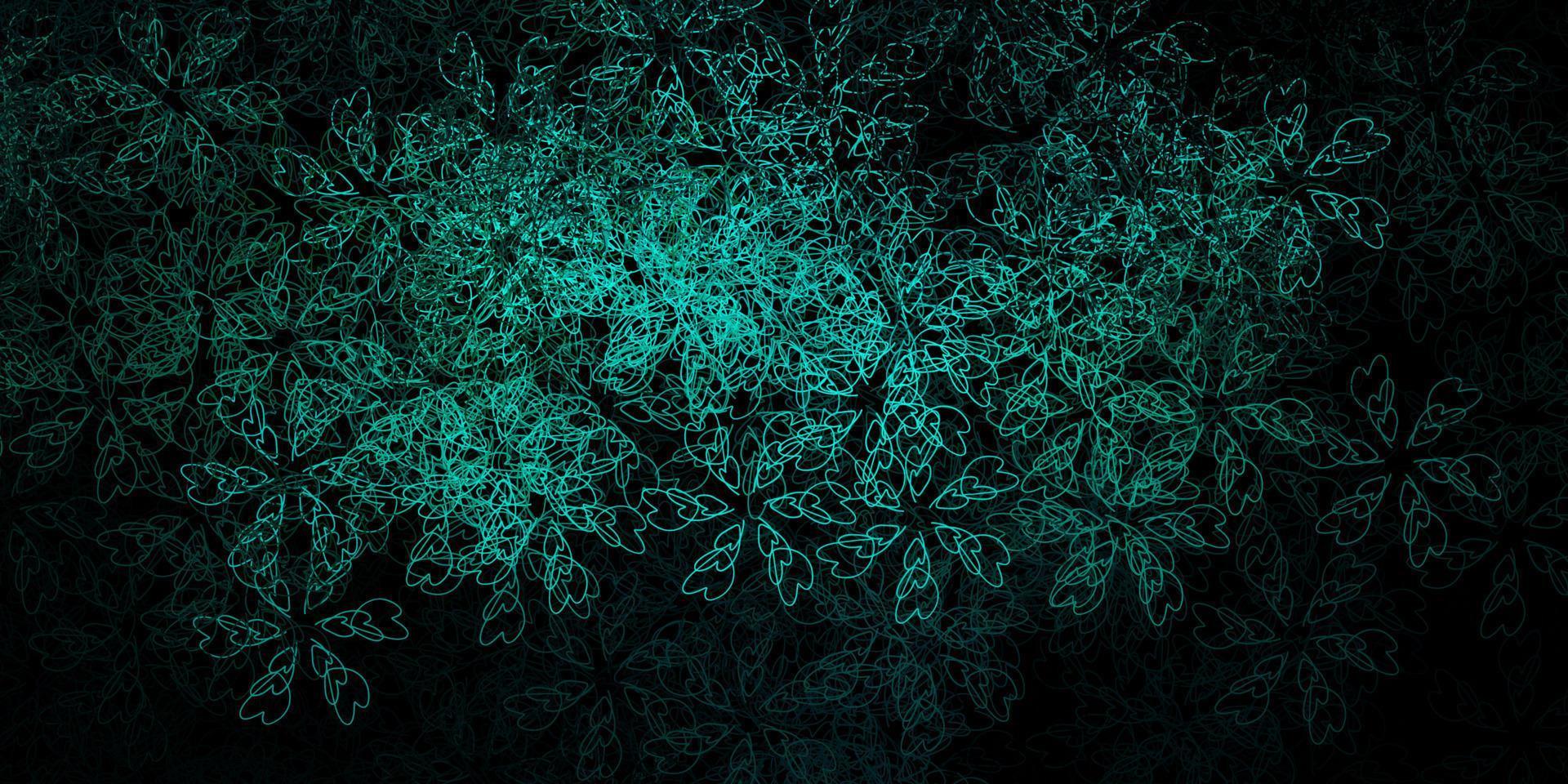 Dark Green Vector Texture With Curves 11591168 Vector Art At Vecteezy