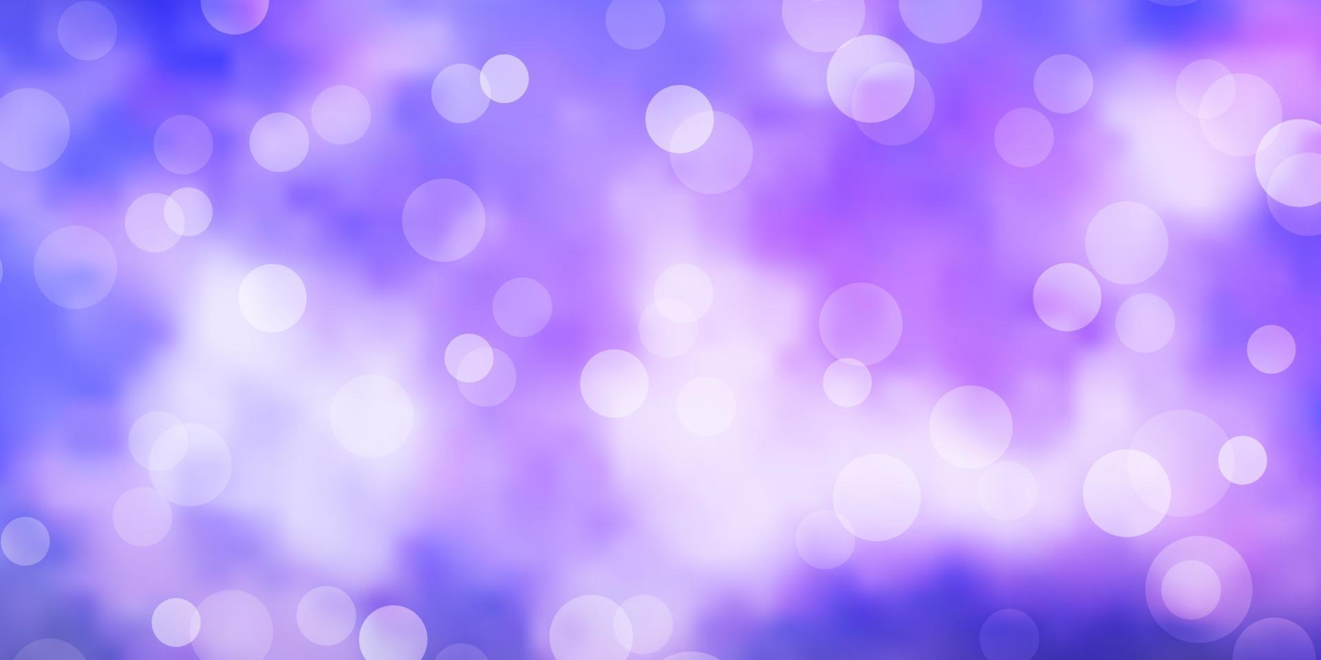 Light Purple vector layout with circle shapes. 11591259 Vector Art at ...