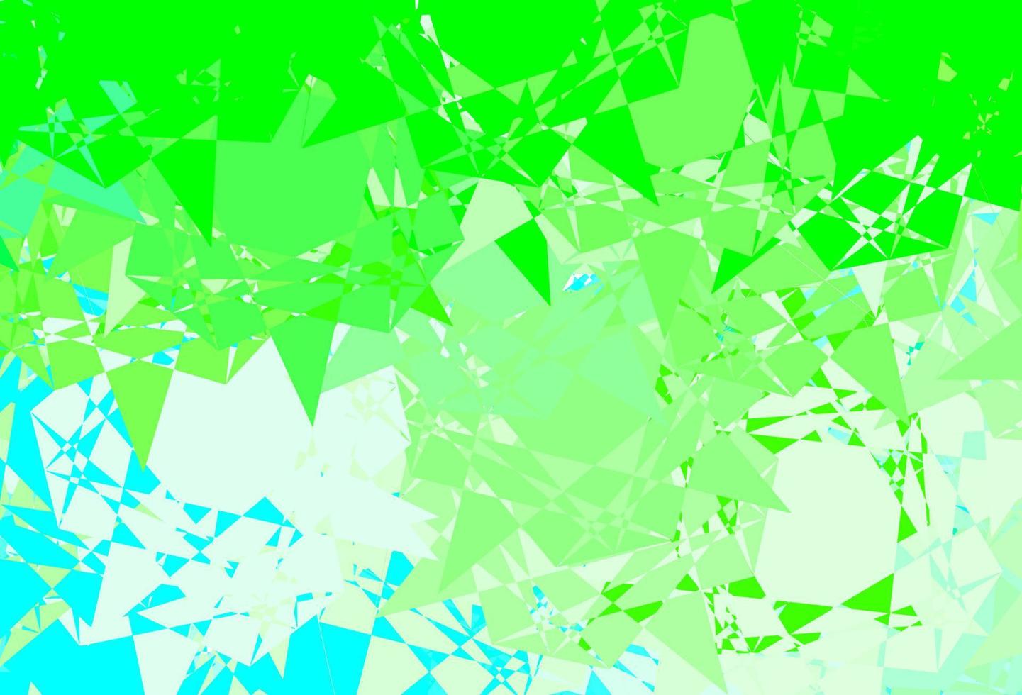 Light Green vector layout with triangle forms. 11591275 Vector Art at ...