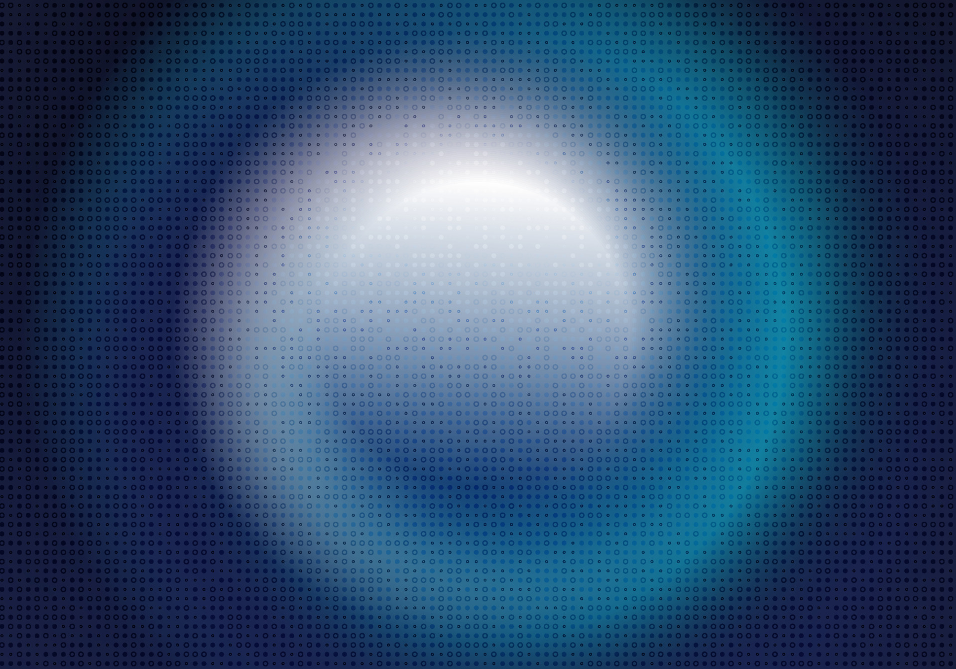 Abstract Gradient Blue Circle Halftone Decoraitve Template Design Overlapping For Cover