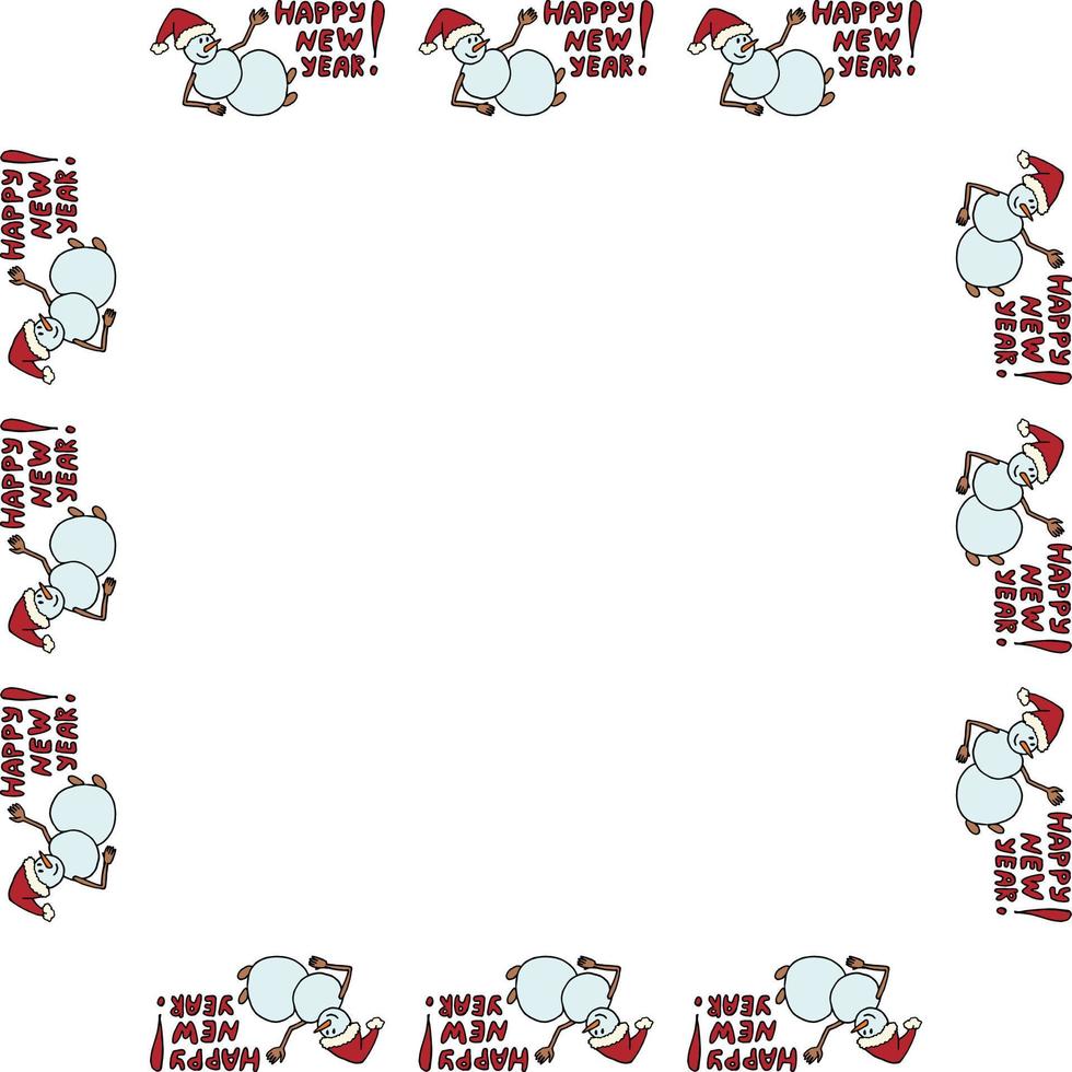 Happy New Years Borders