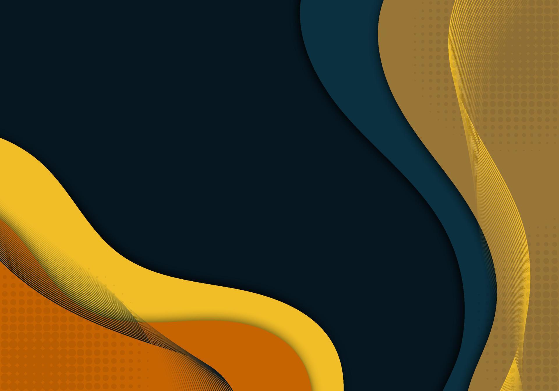 Abstract Colorful Doodle Template Design Decorative Artwork Overlapping For Minimal Style