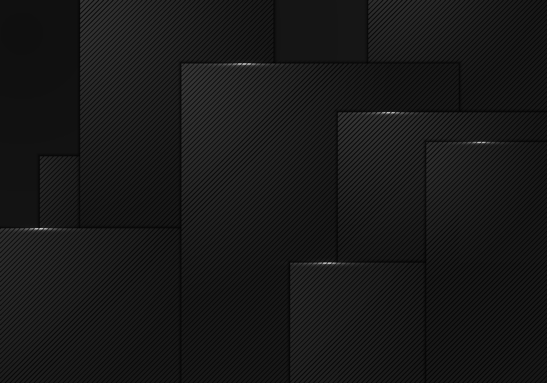 Abstract Gradient Black Metallic Decorative Style Overlapping Artwork Design With Technology