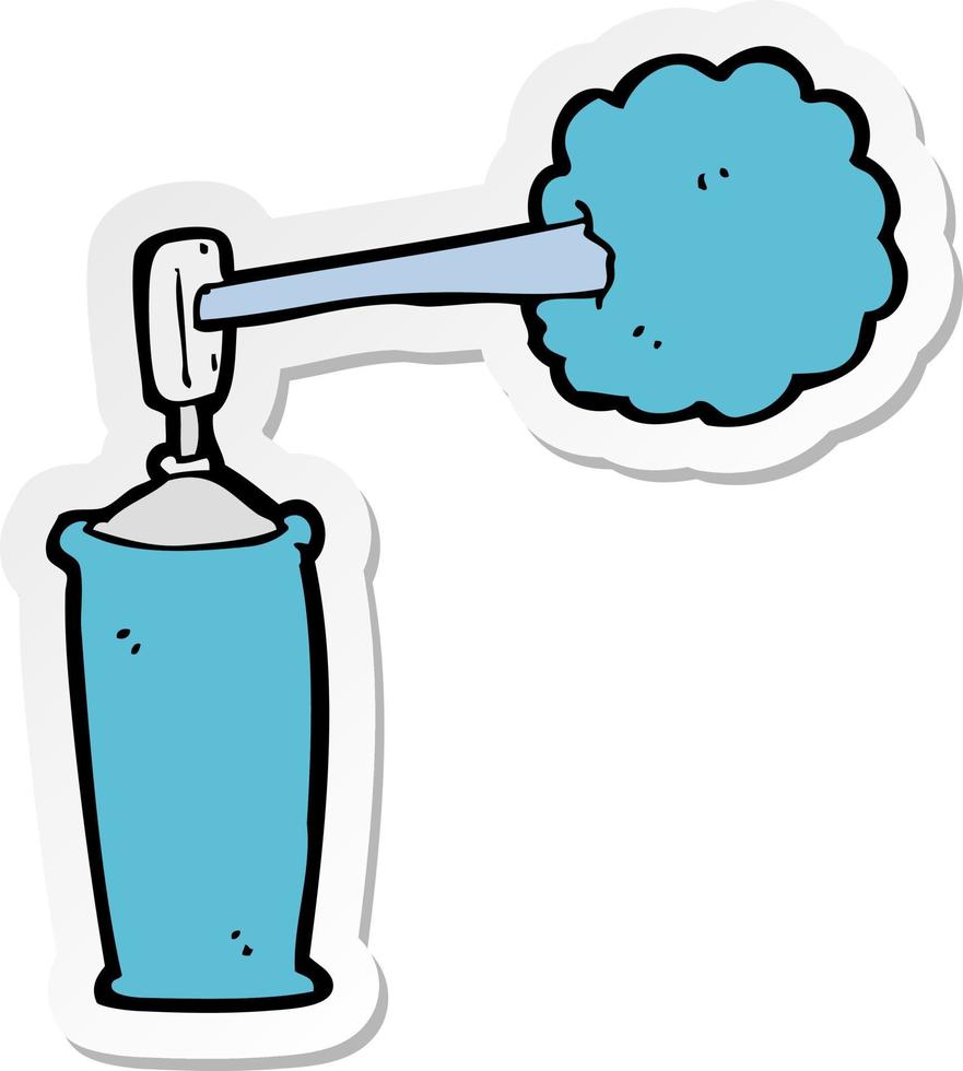 pegatina de una lata de aerosol de dibujos animados 11594732 Vector en ... pegatina de una lata de aerosol de dibujos animados 11594732 Vector en ...