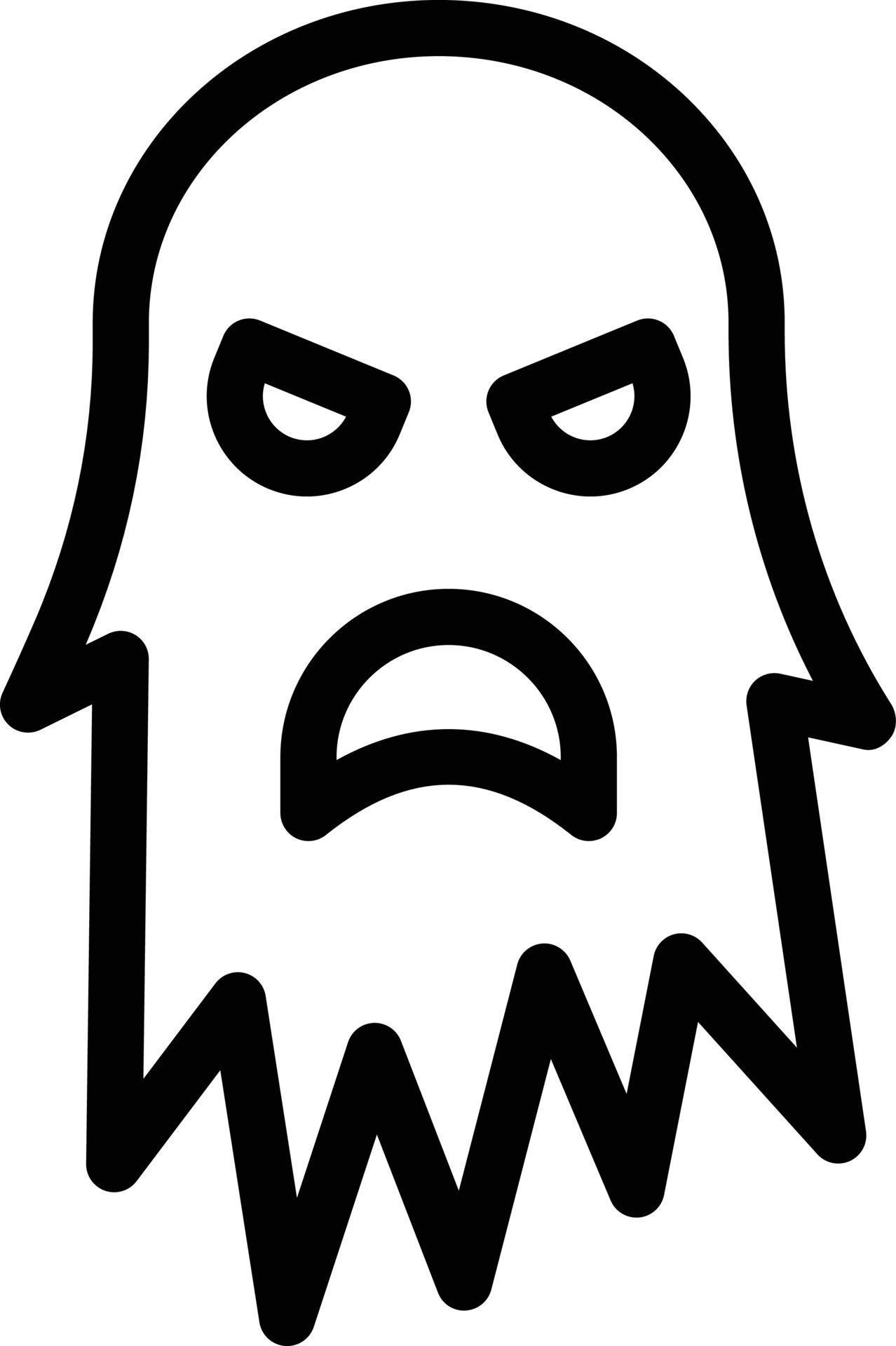 boo vector illustration on a background.Premium quality symbols.vector icons for concept and ...