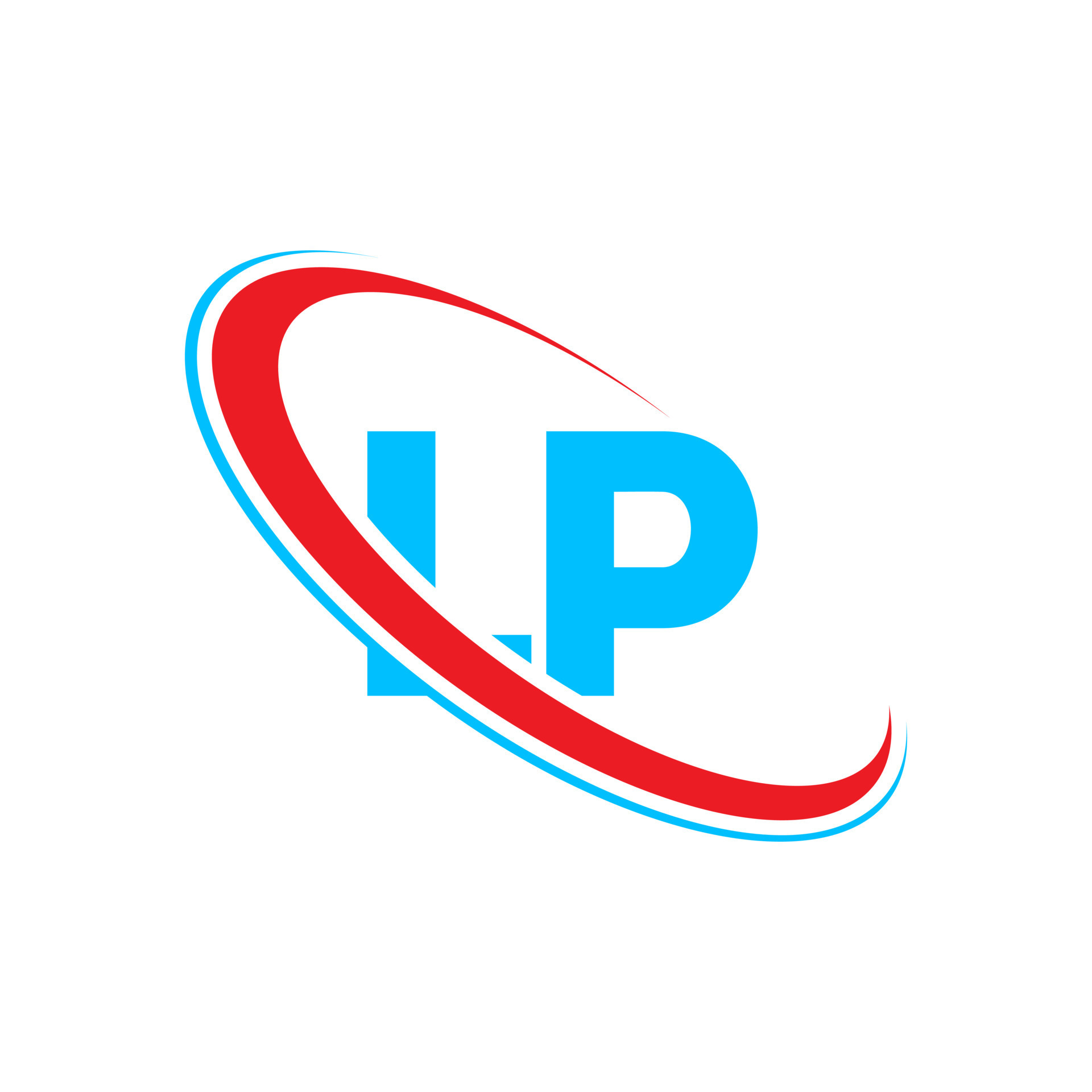 Lp Logo Lp Design Blue And Red Lp Letter Lp Letter Logo Design Initial Letter Lp Linked