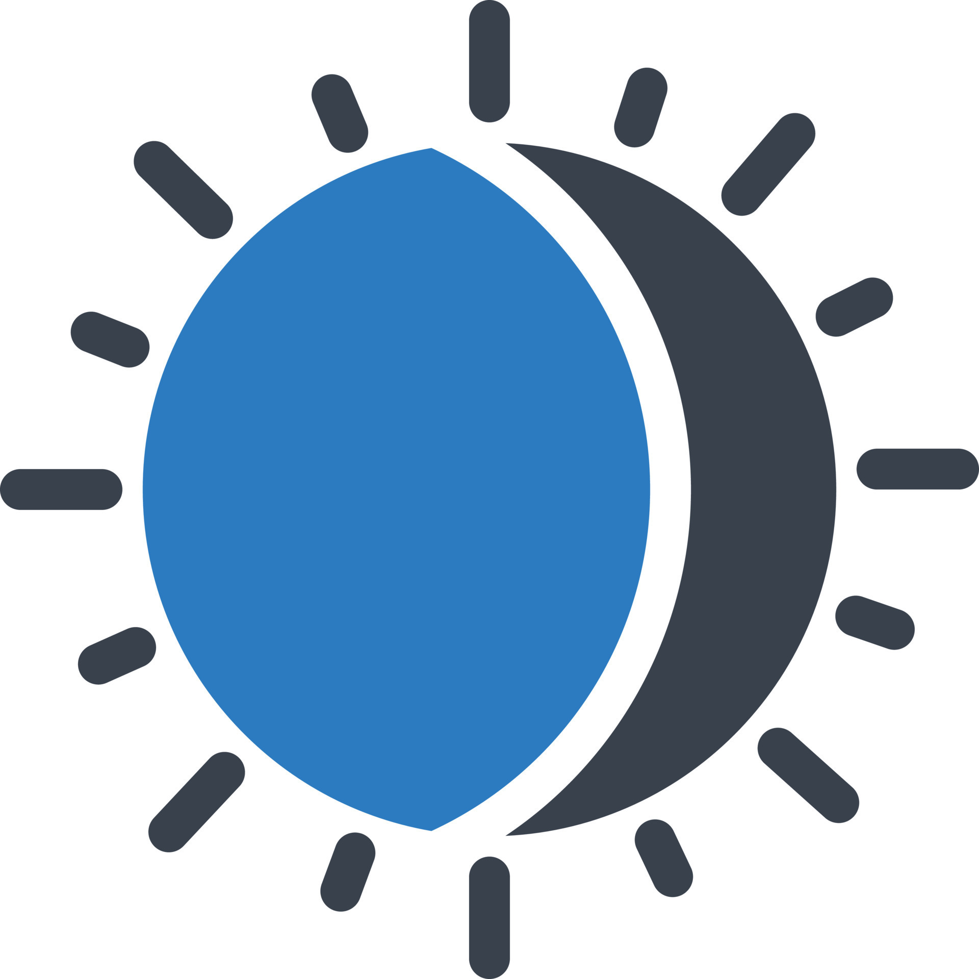 ilustración vectorial de eclipse en un fondo. símbolos de calidad ...