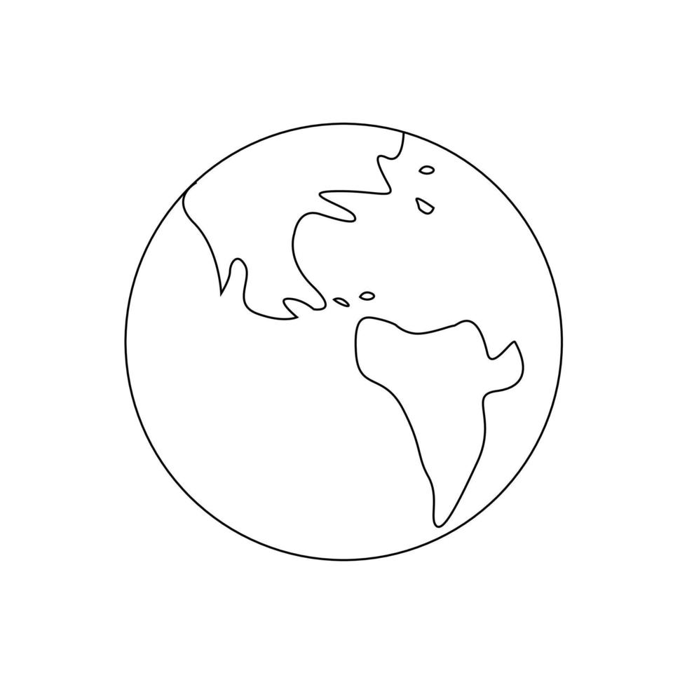 Earth globe icon 11614299 Vector Art at Vecteezy