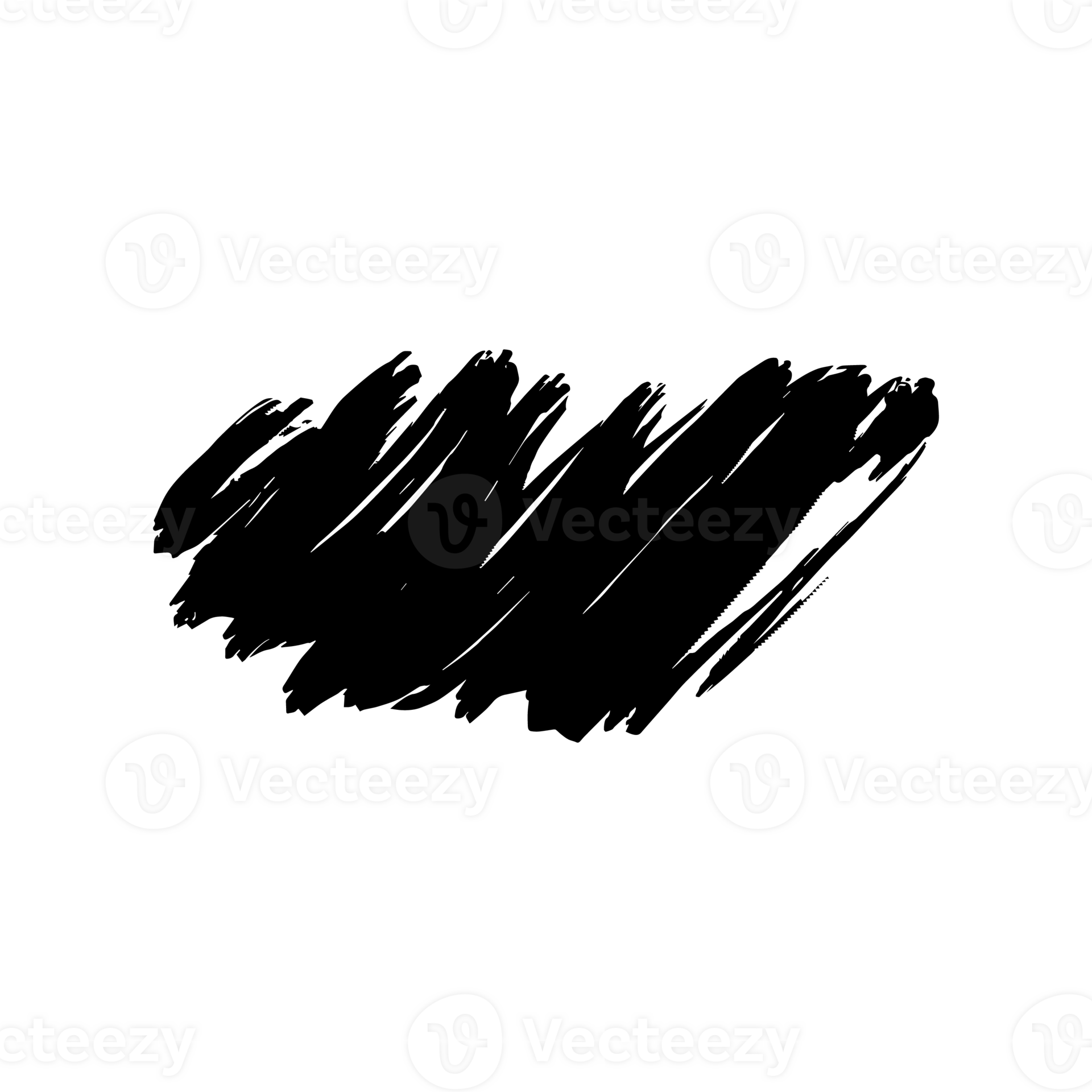 Black Ink Strokes For Design Element Graphic Design Elements For Lower Third Text Effect