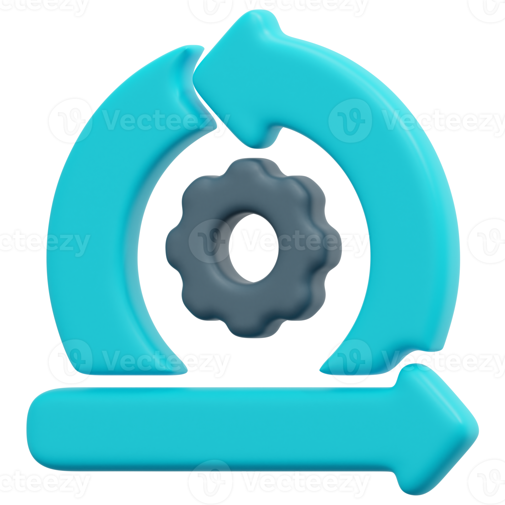 Iteration 3d Render Icon Illustration 11619334 Png
