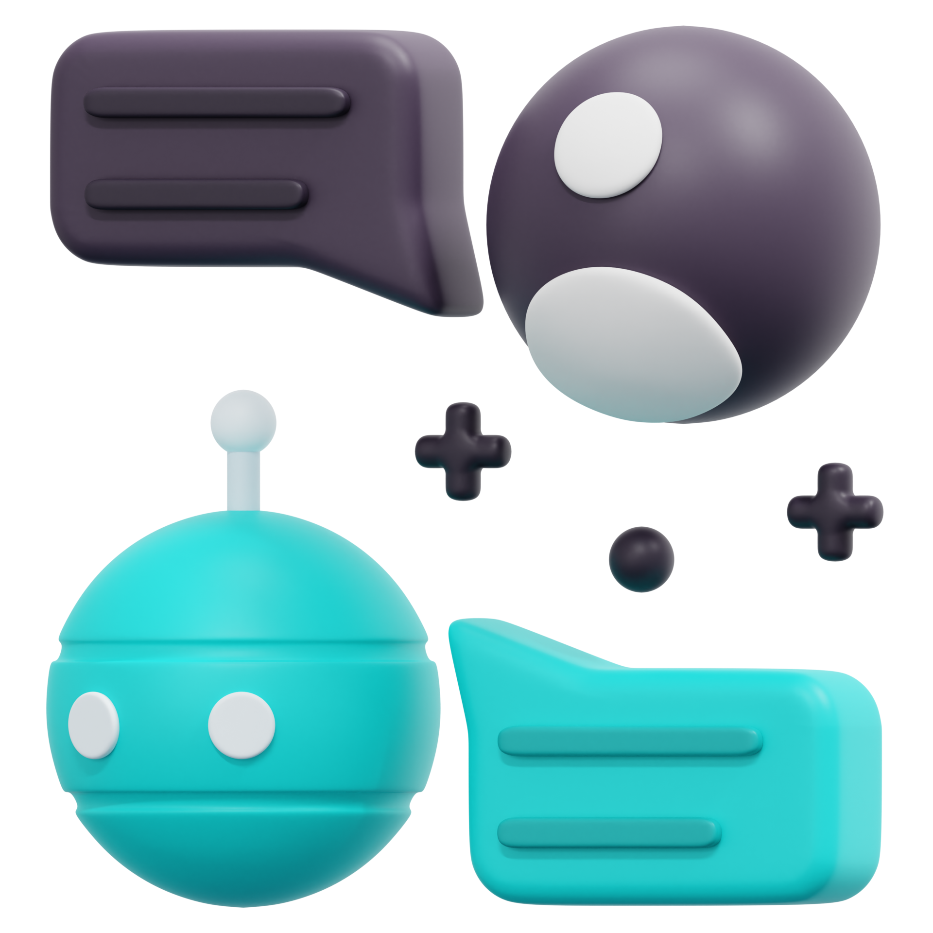 chatbot 3d render icon illustration 11619581 PNG chatbot 3d render icon illustration 11619581 PNG