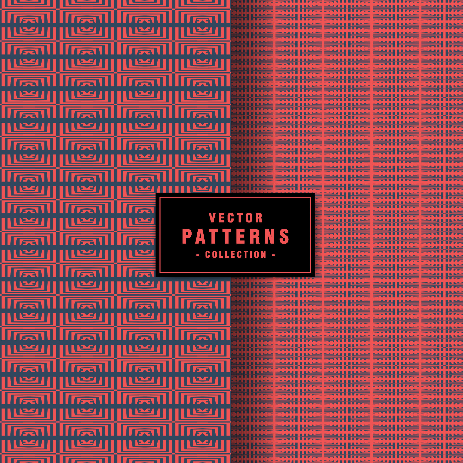 Set of geometric pattern vector collection 11620435 Vector Art at Vecteezy