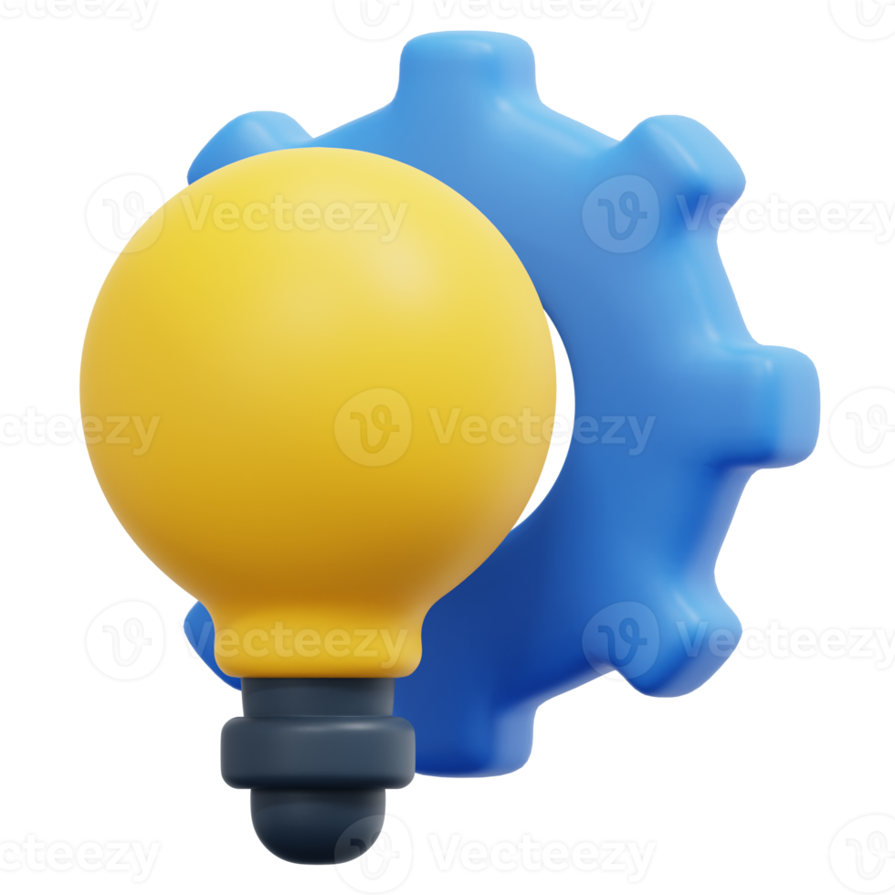 Free idea 3d render icon illustration 11628734 PNG with Transparent ...