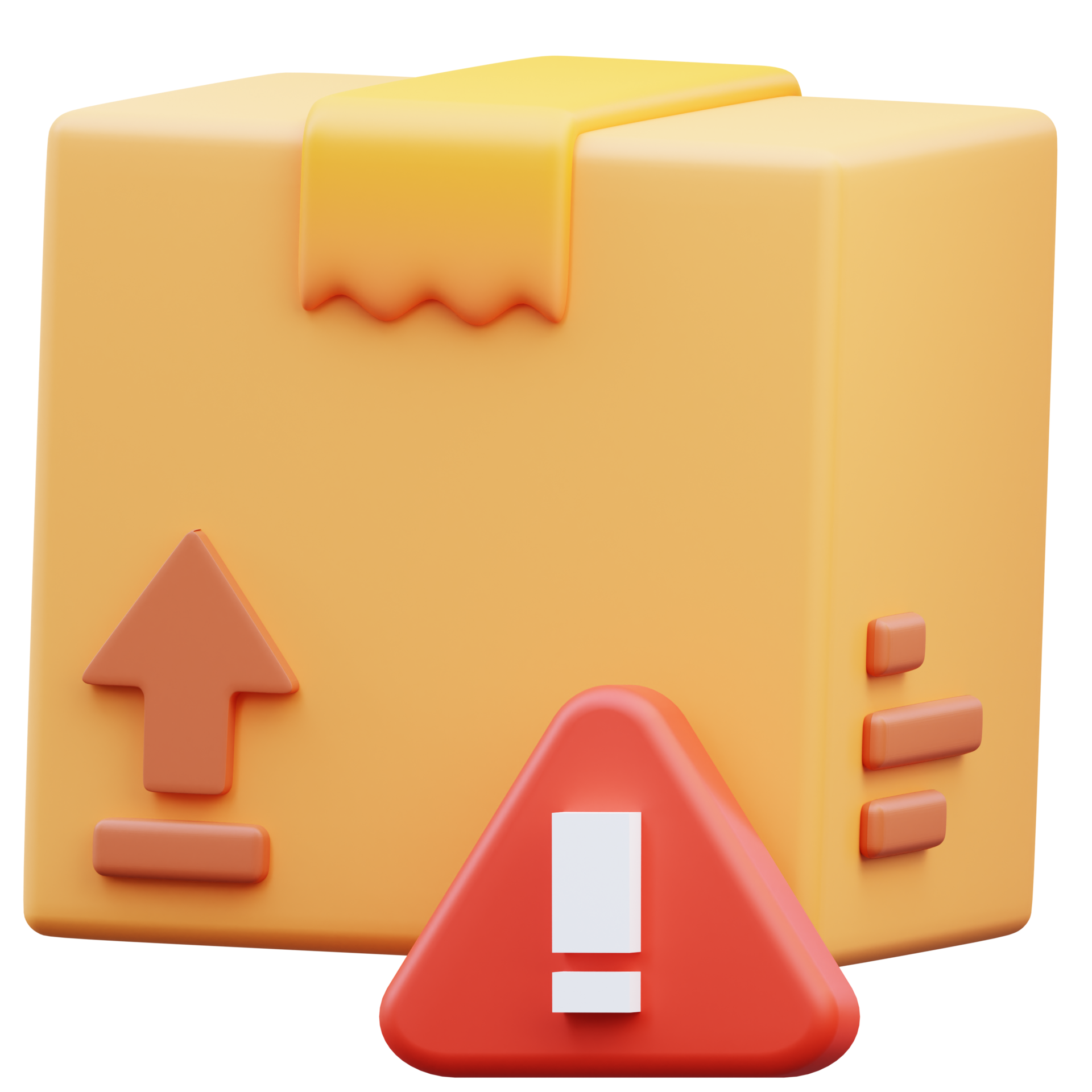 Shipping Trouble 3d Rendering Illustration 11629369 Png