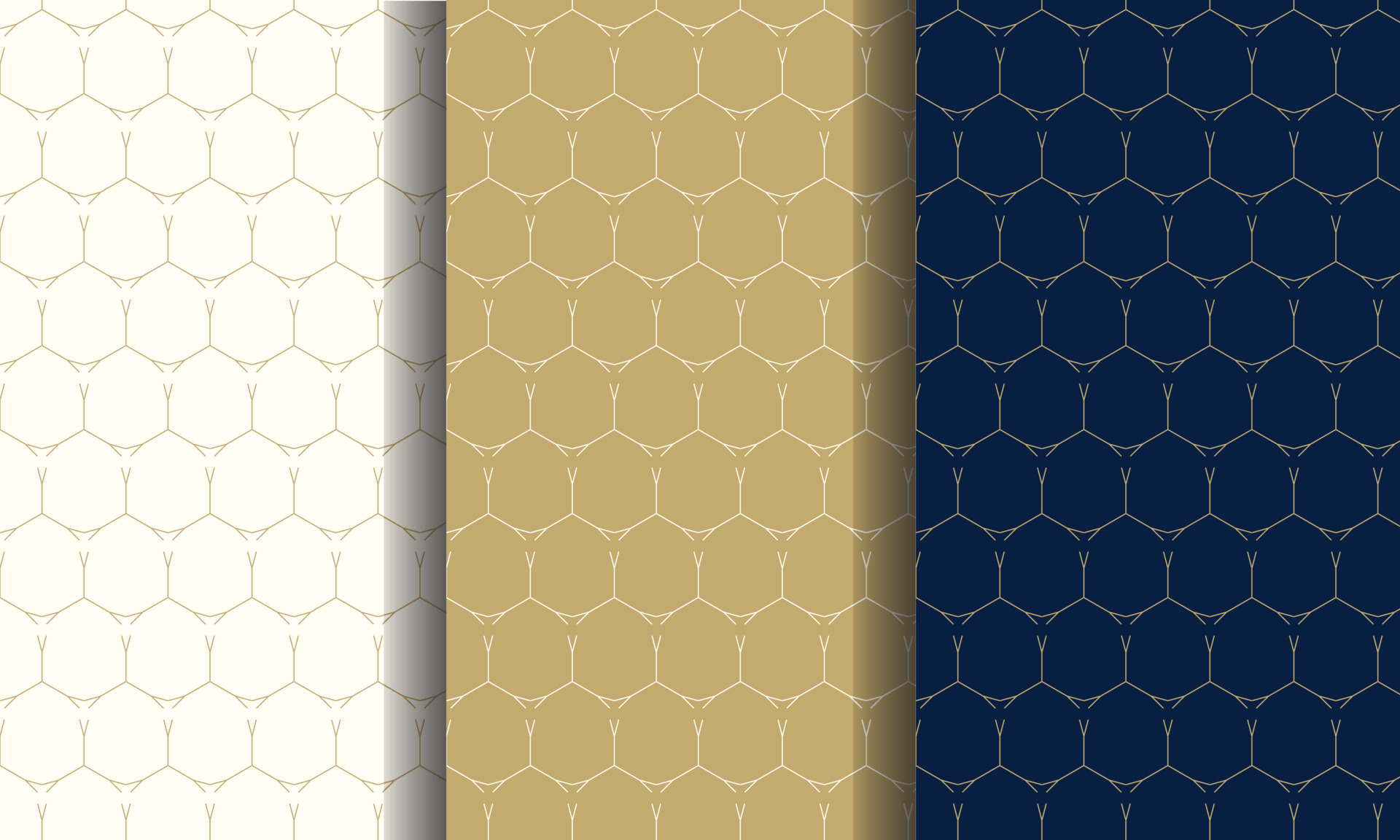 Set of luxury premium seamless pattern. Vector illustration 11641536 ...