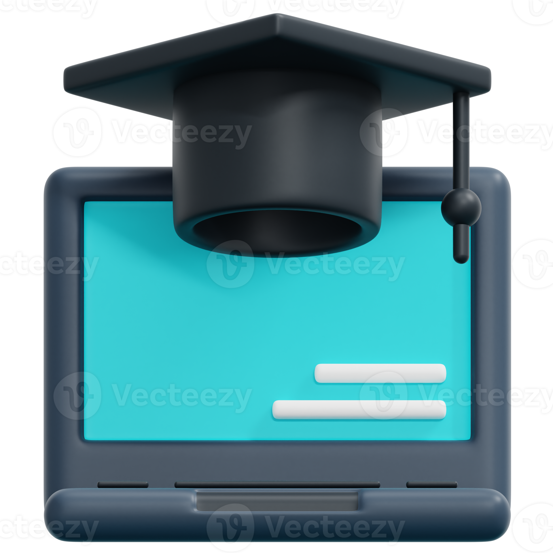 elearning 3d render icon illustration 11647939 PNG