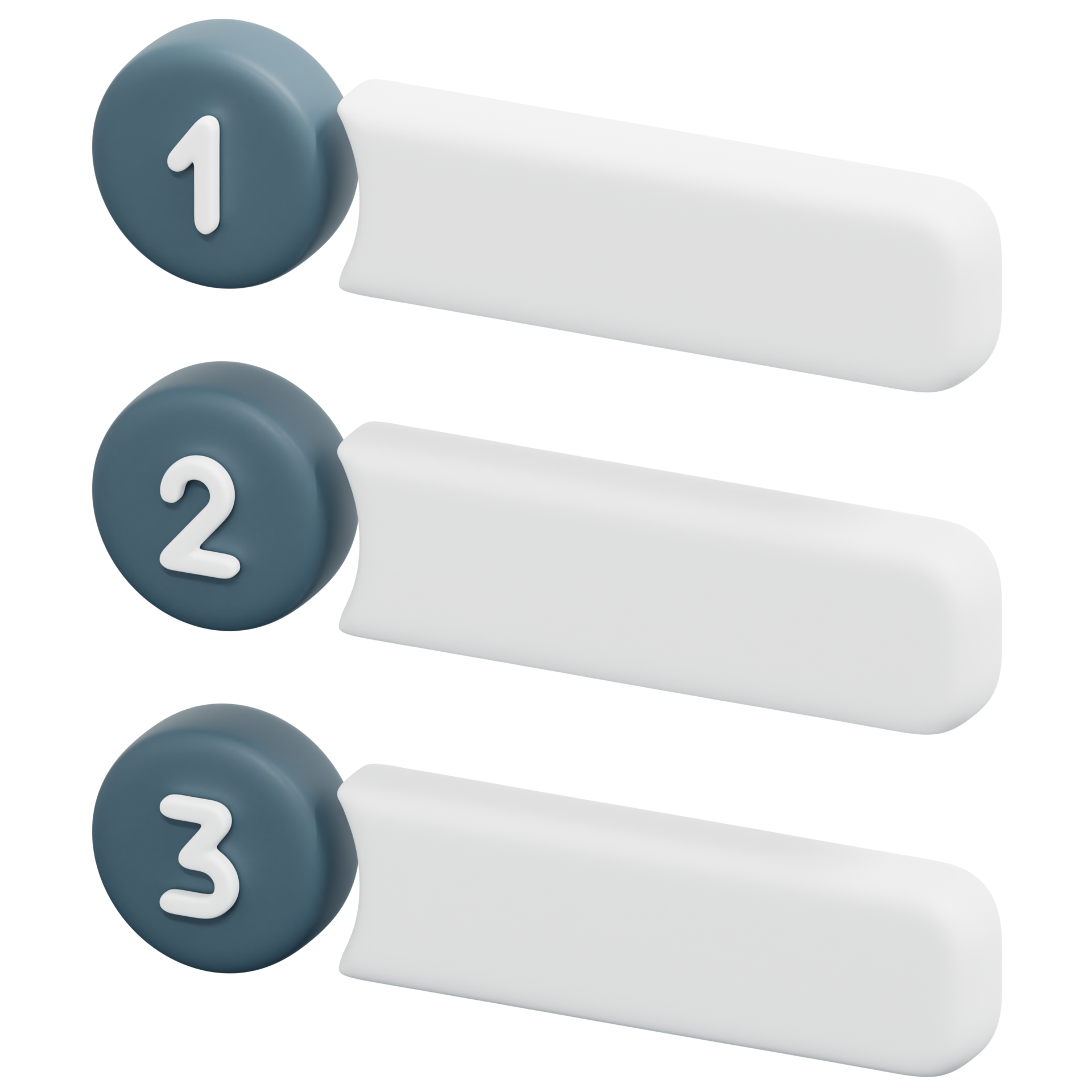 Priority 3d Render Icon Illustration 11649679 Png