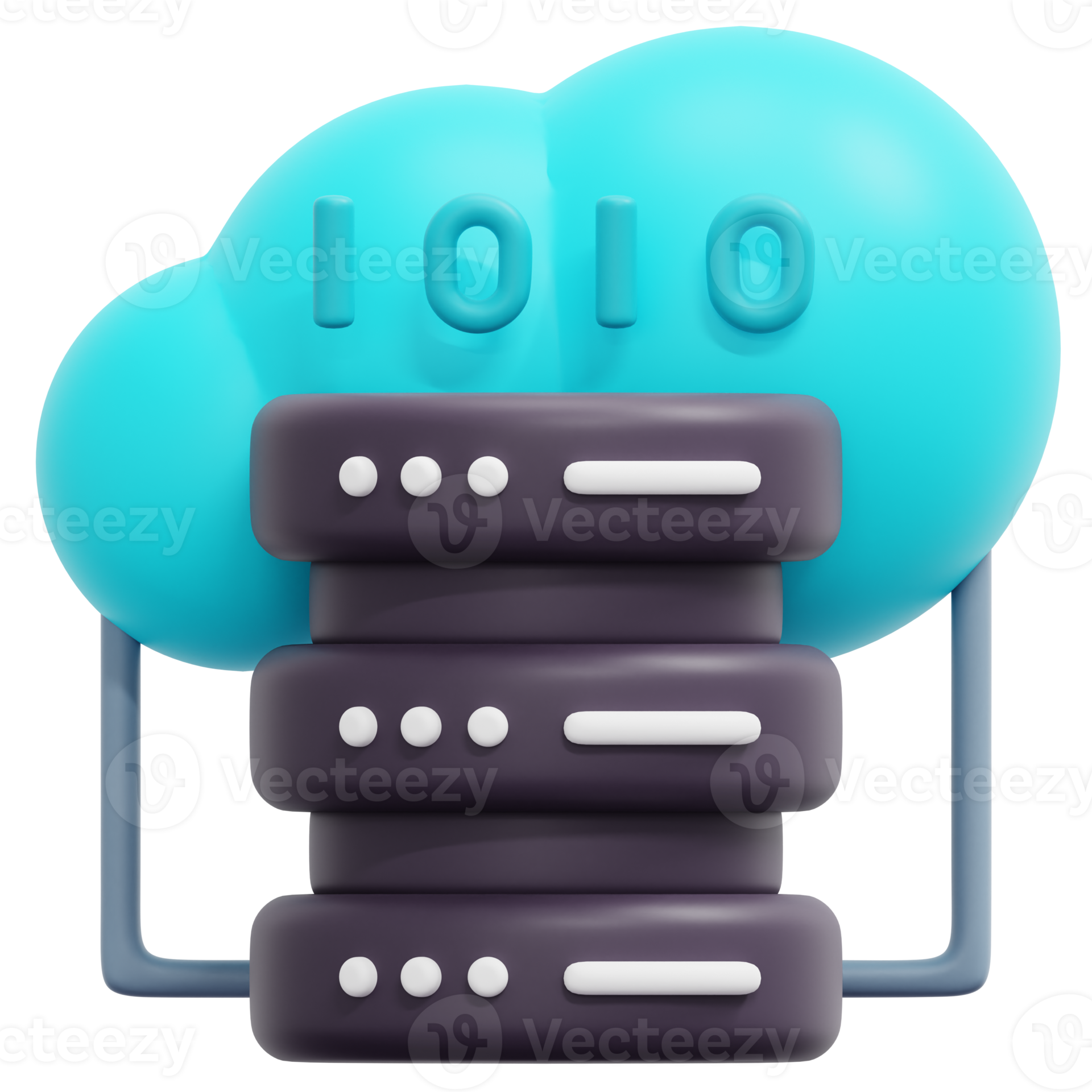 Big Data 3d Render Icon Illustration 11652137 Png