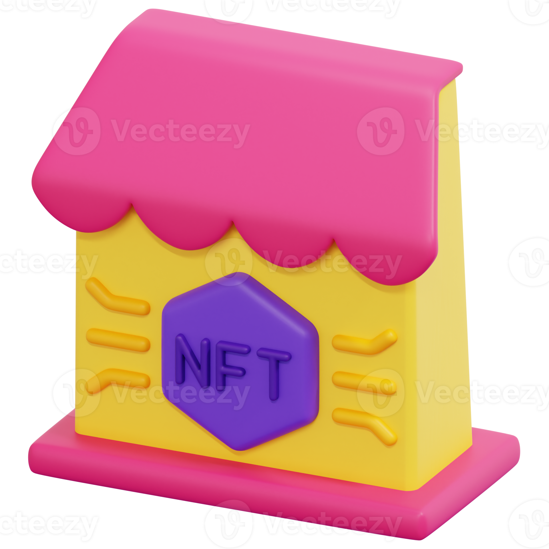 shop 3d render icon illustration 11652677 PNG