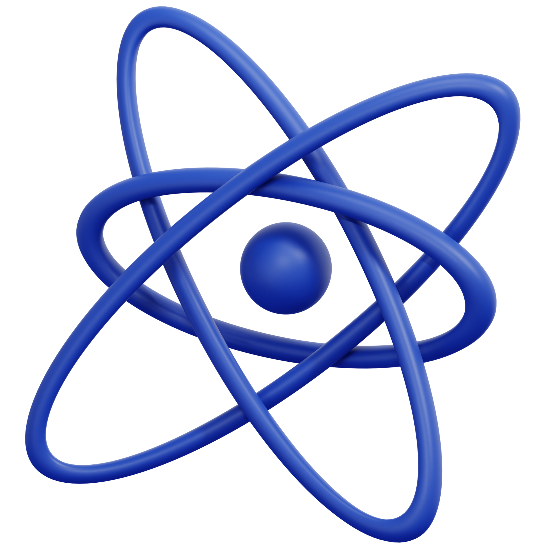 Atom 3d Render Icon Illustration 11652704 Png