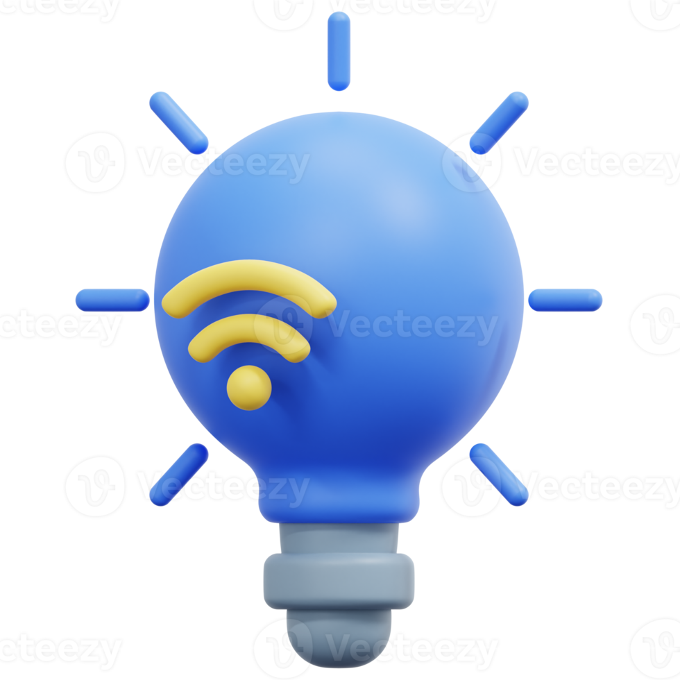 Smart Light 3d Render Icon Illustration 11652962 Png