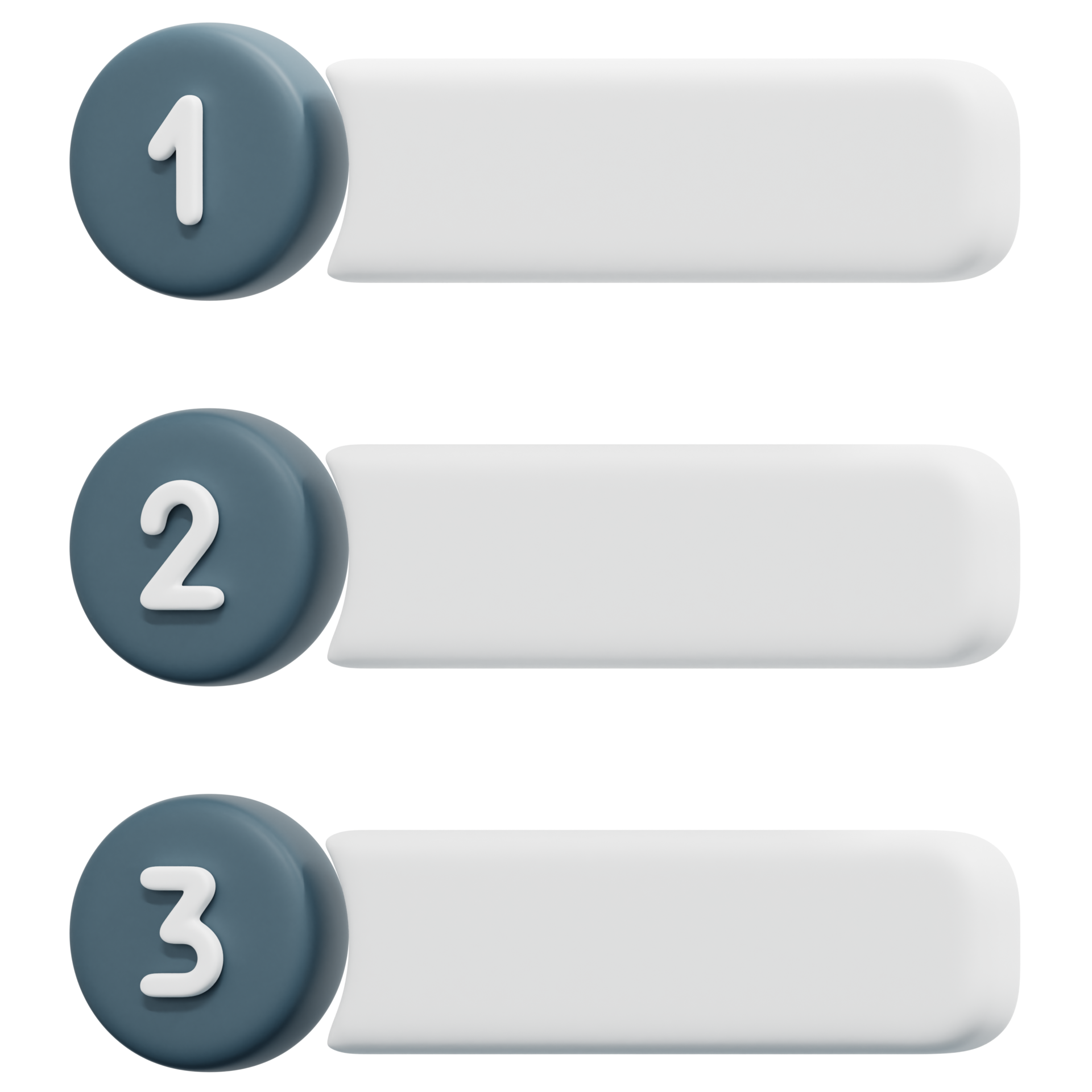 Priority 3d Render Icon Illustration 11653032 Png