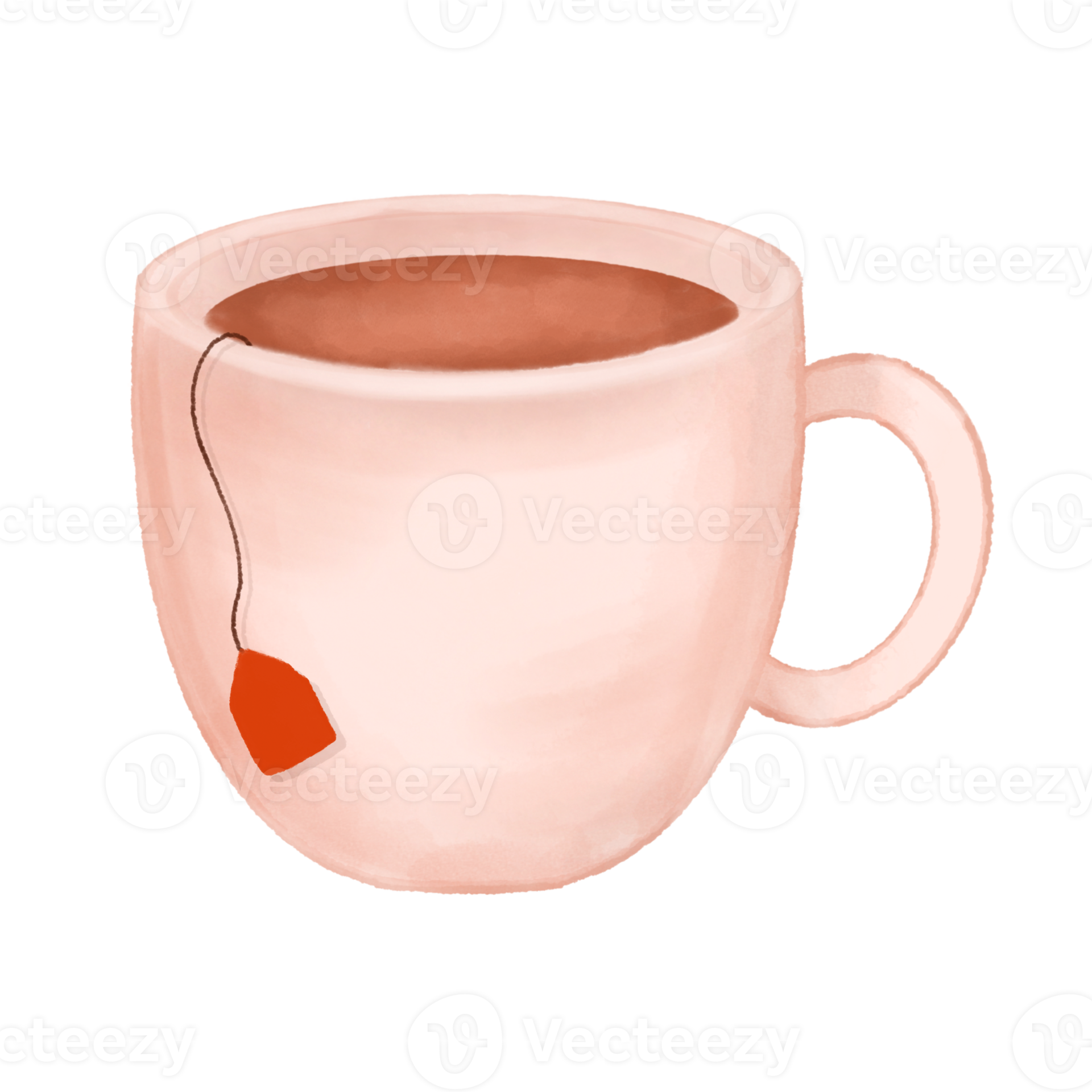 cup of tea watercolor clipart 11653183 PNG