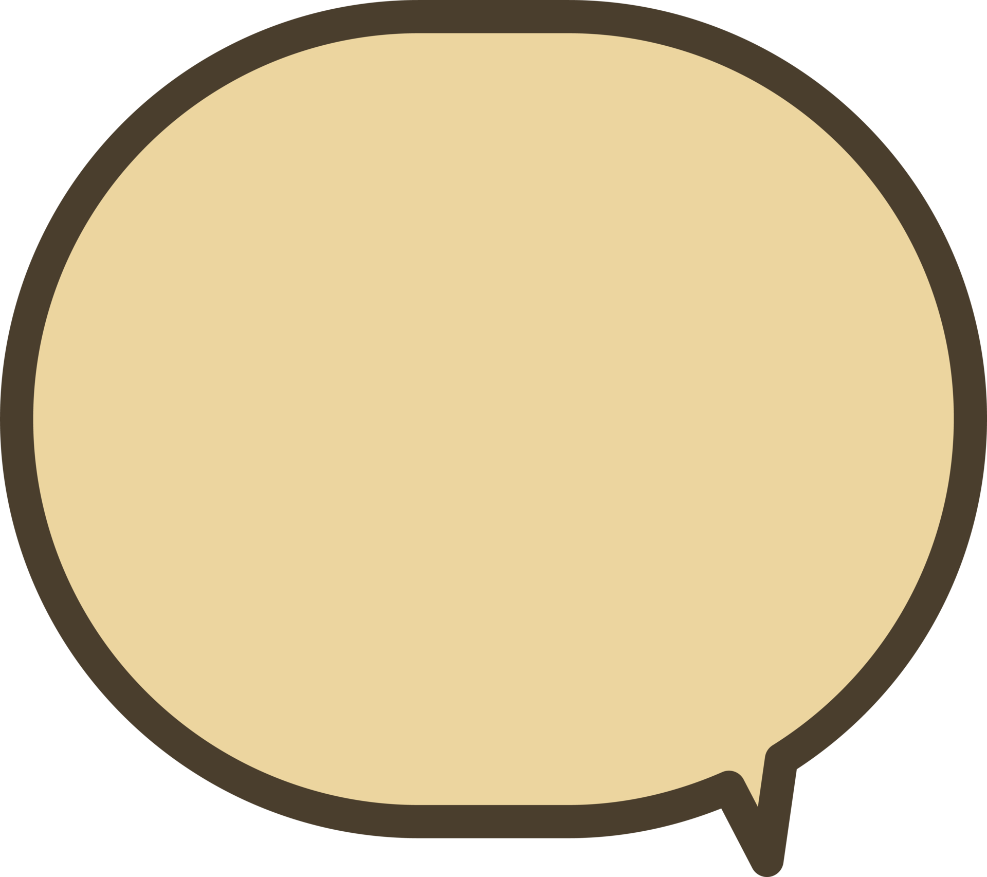 brown speech bubbles on transparent background . chat box or chat ...