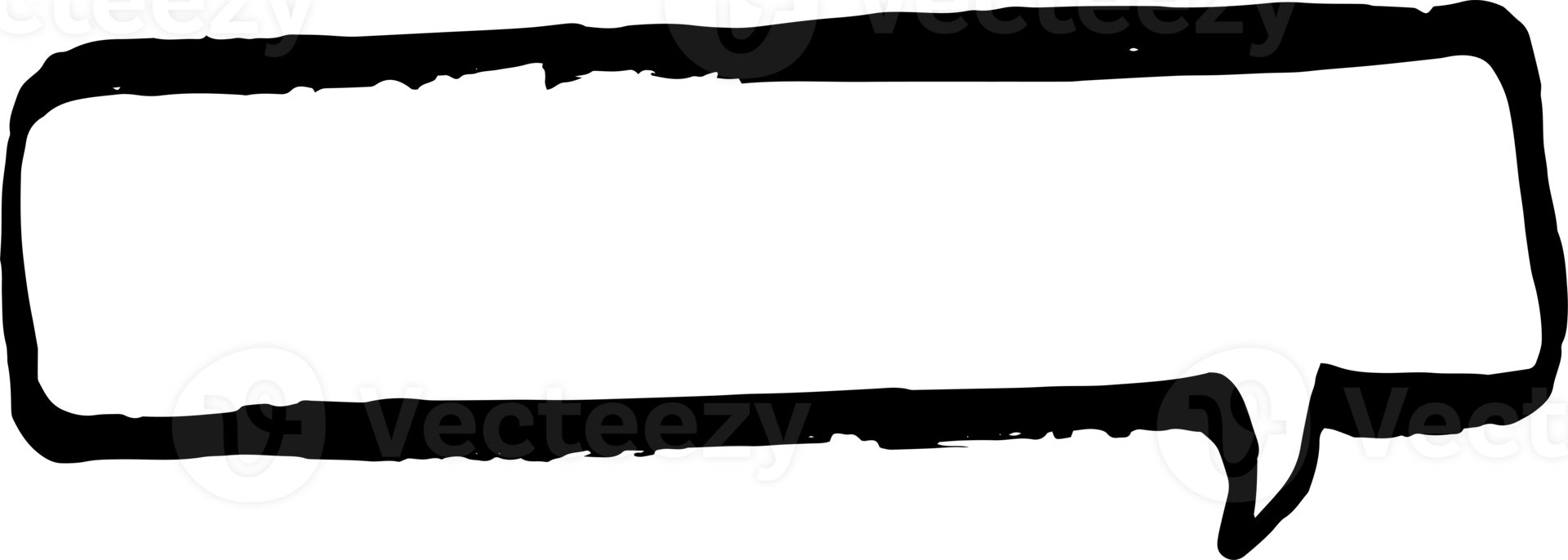 Empty Speech Bubble Text In Hand Drawn Llection Of Blank Copy Space Conversation