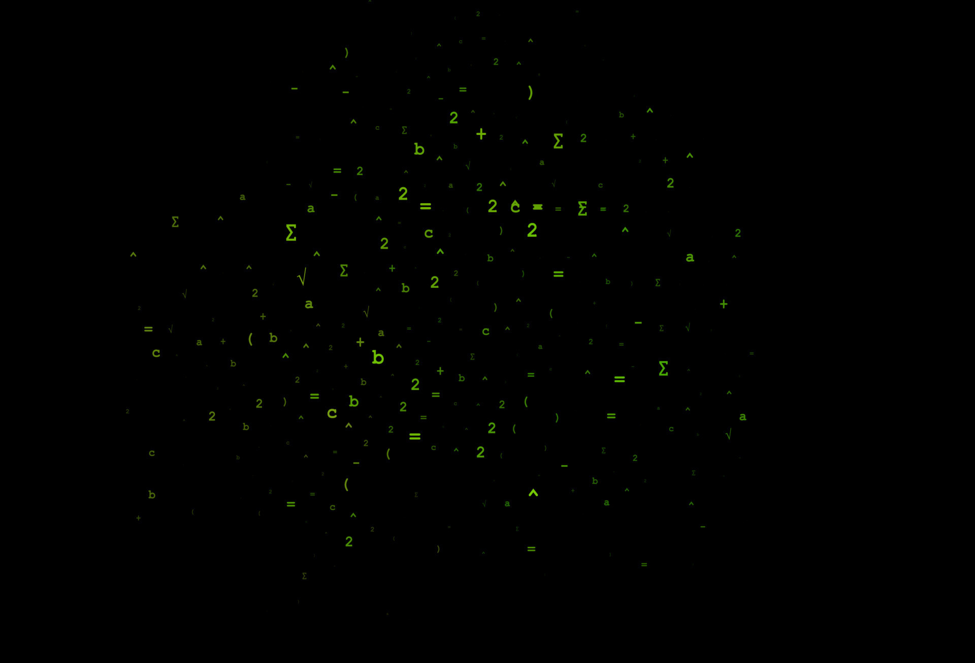 Dark Green Vector Background With Digit Symbols 11664062 Vector Art At