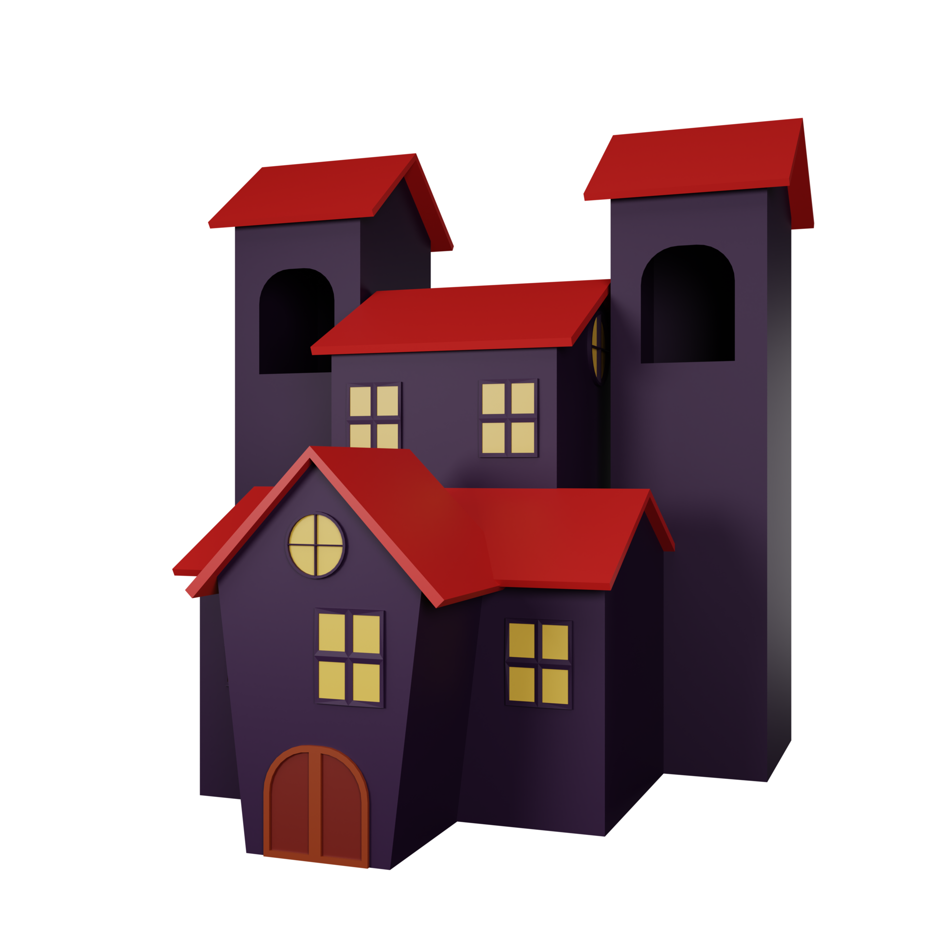 Free 3d Rendering Of Haunted House Halloween Icon 11665737 PNG With free-3d-rendering-of-haunted-house-halloween-icon-11665737-png-with