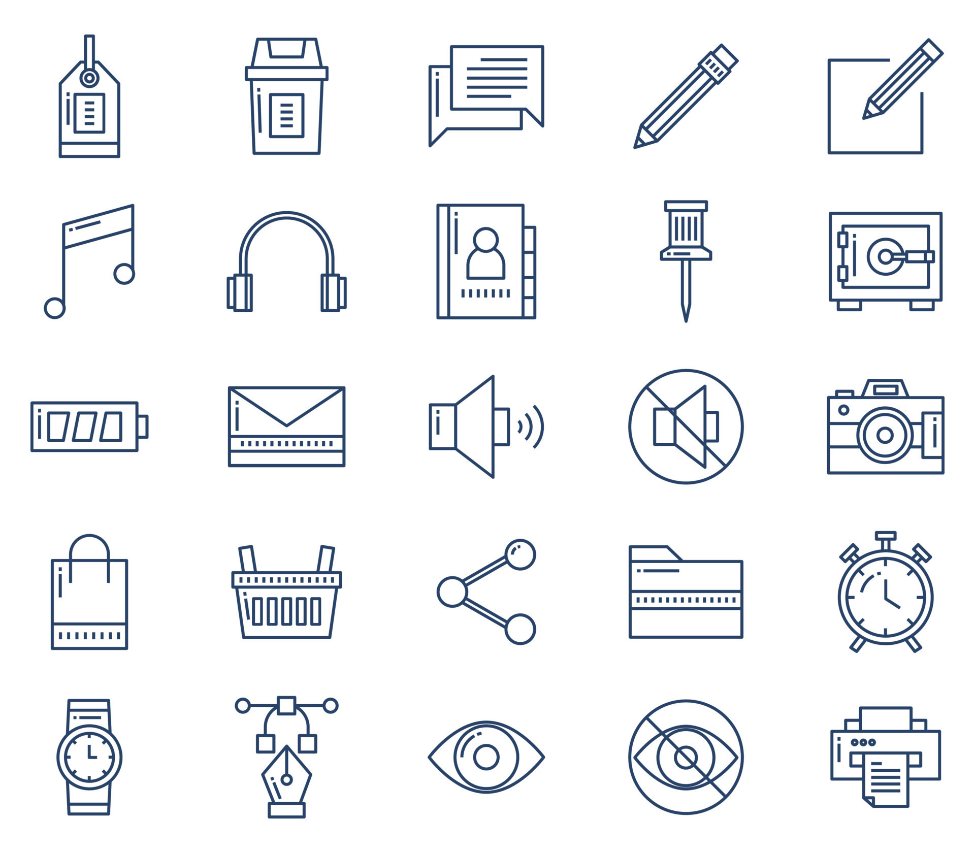 User Interface Basic Ui Icon Set Web Icon 11666104 Vector Art At Vecteezy