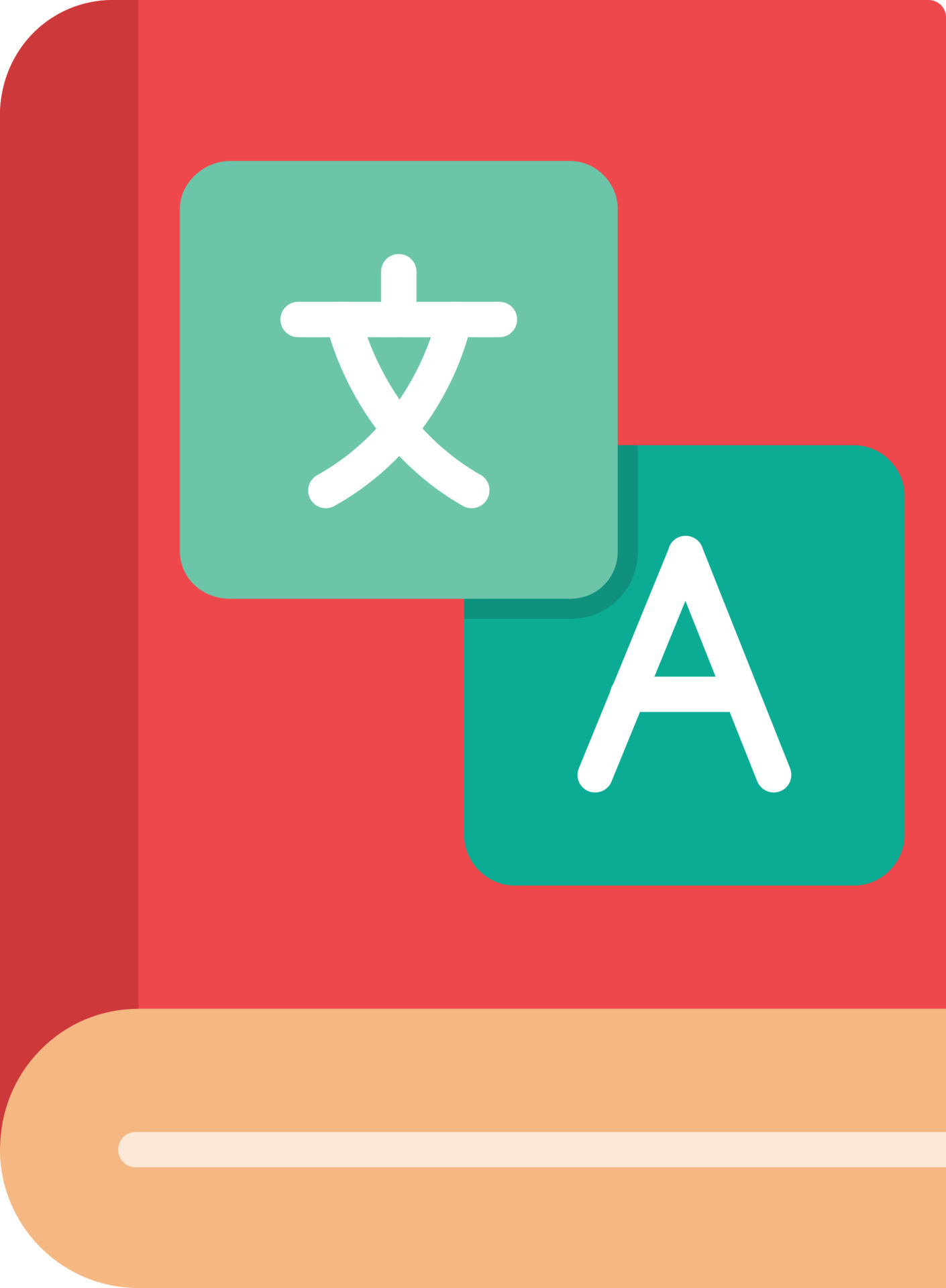 Translation Flat Icon 11670398 Vector Art at Vecteezy