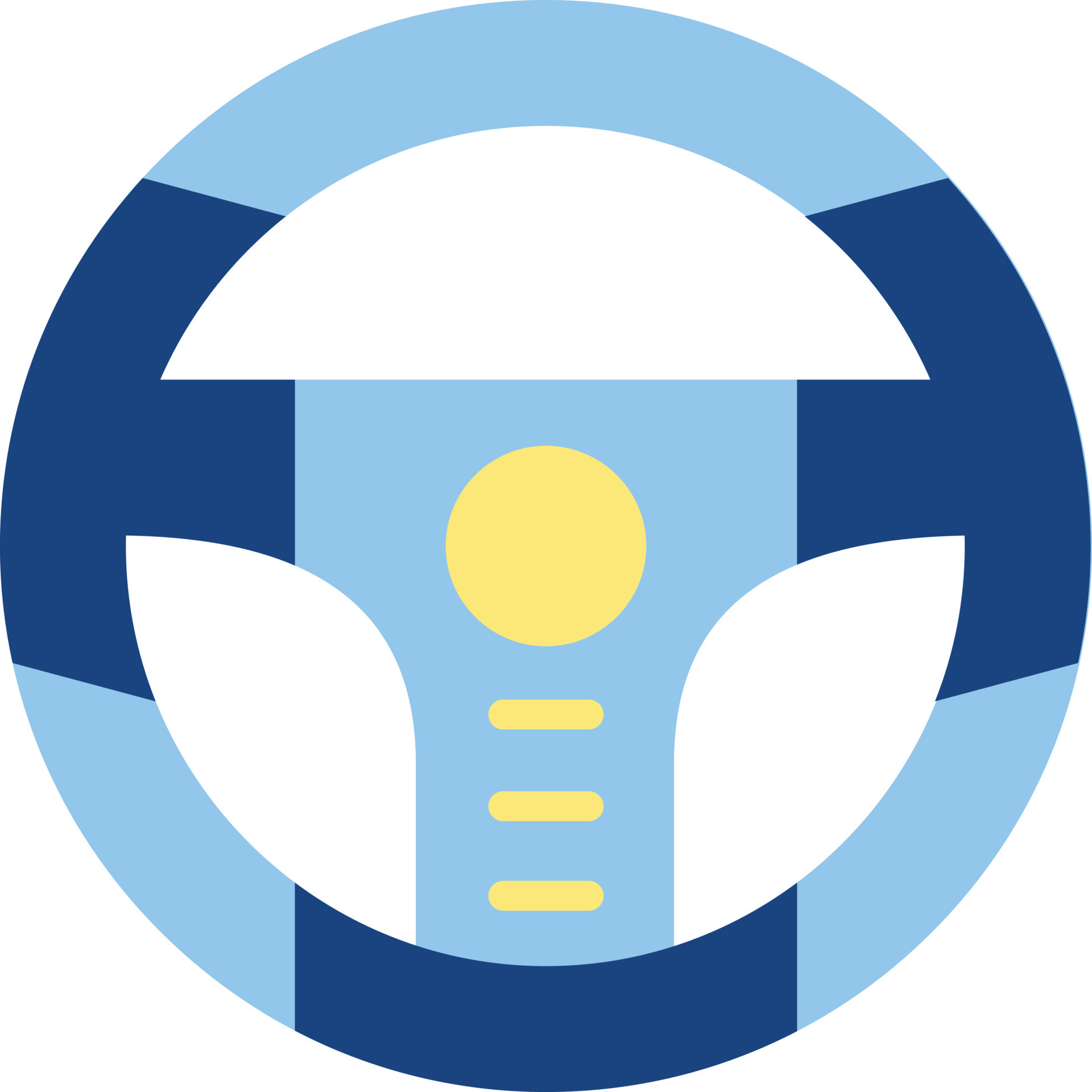 Steering Wheel Flat Icon 11670843 Vector Art at Vecteezy