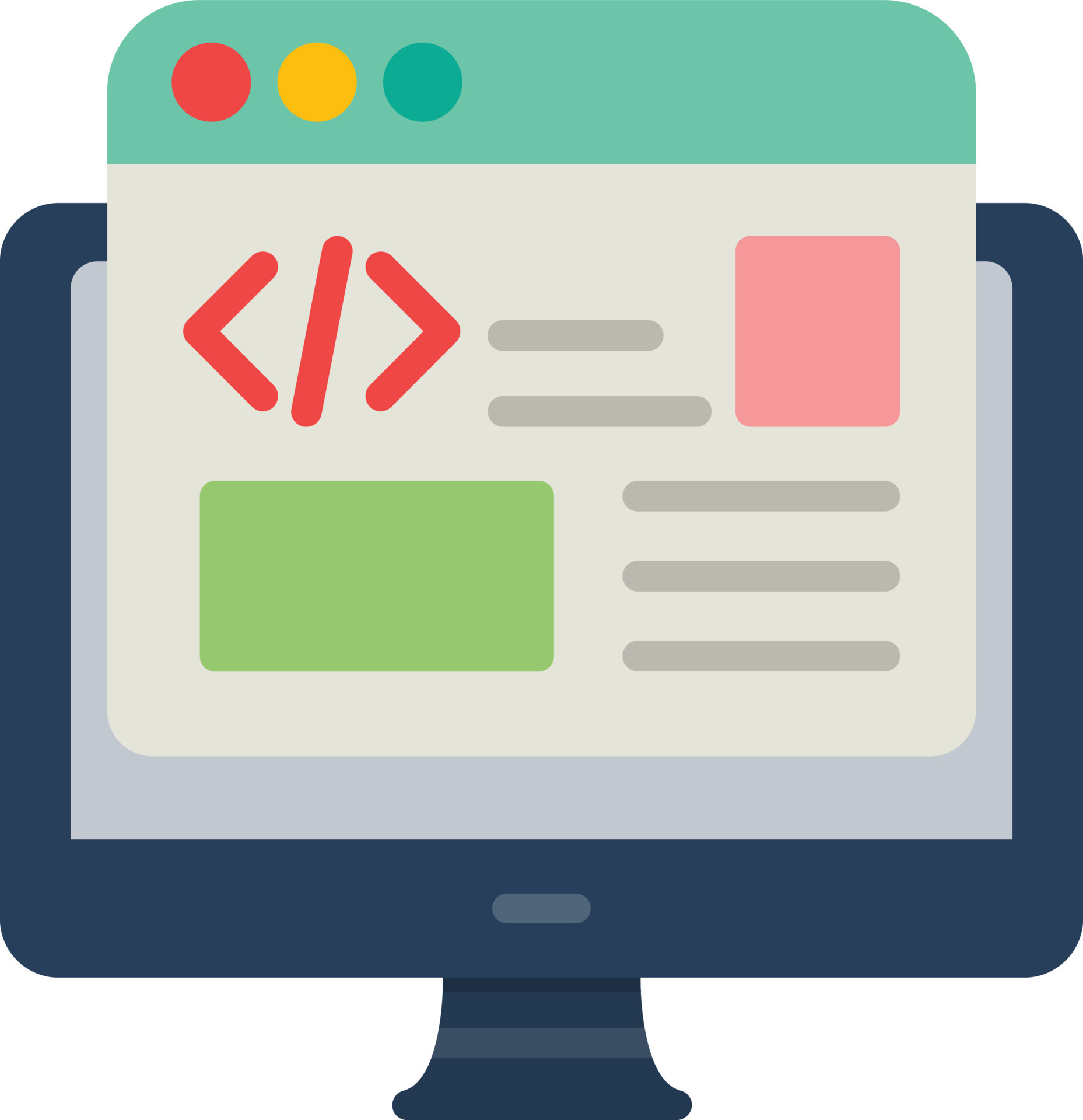 Back-end Developer Flat Icon 11671258 Vector Art at Vecteezy