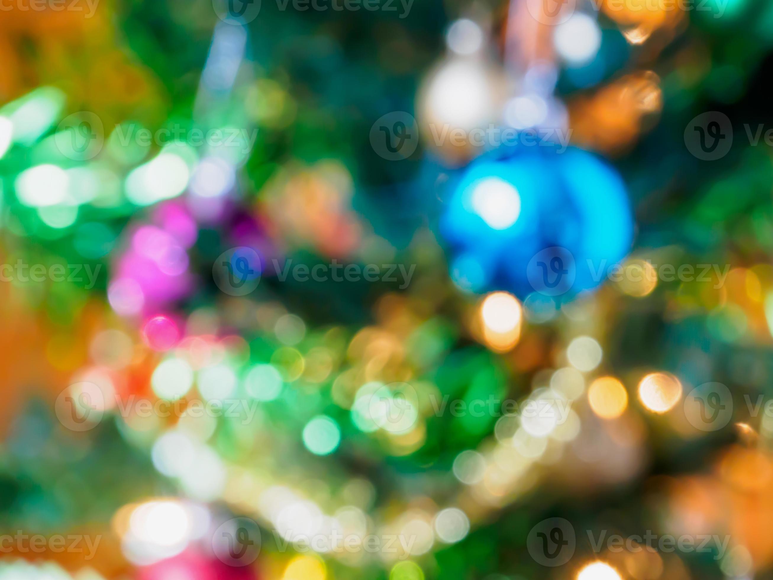 Christmas tree with bokeh light blur background 11671602 Stock Photo at Vecteezy