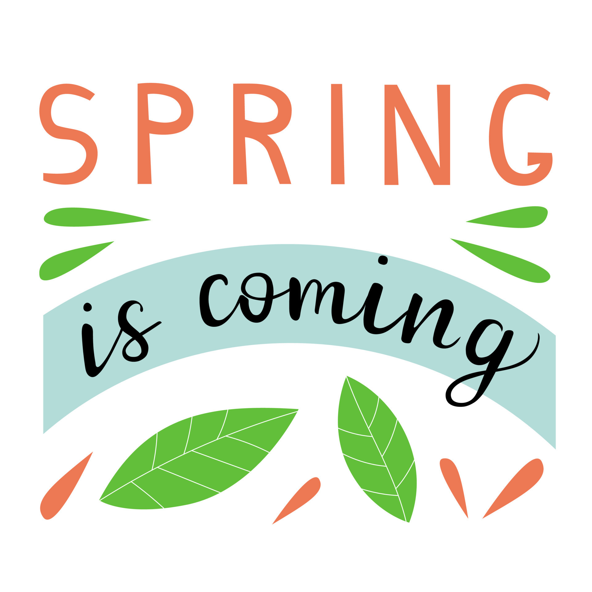 Spring is coming concept 11672606 Vector Art at Vecteezy