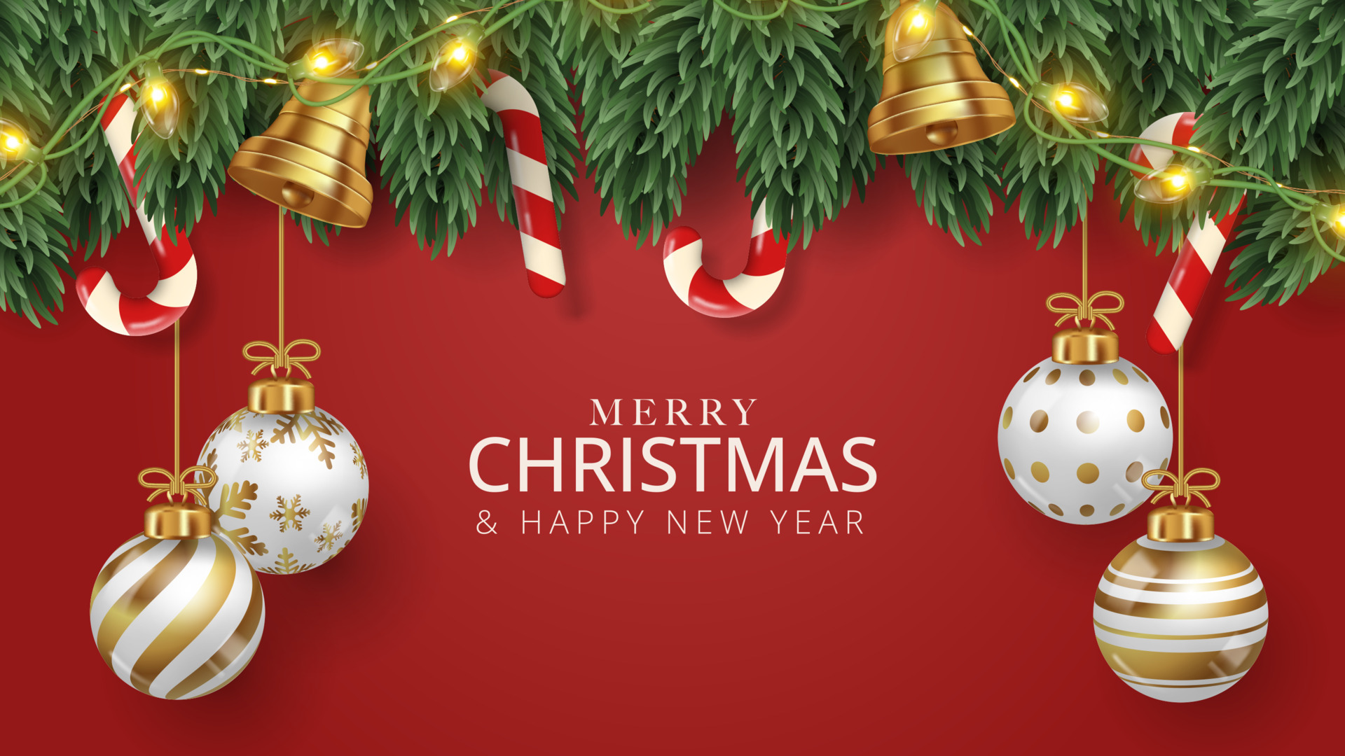 Merry Christmas poster background with christmas tree branche ... Merry Christmas poster background with christmas tree branche ...
