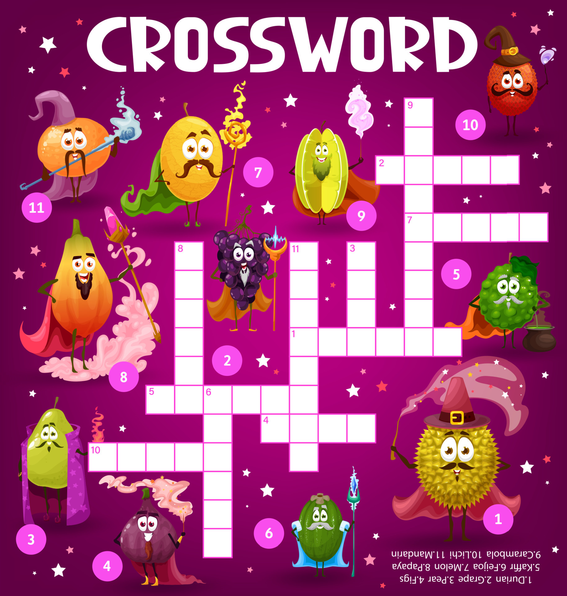 Crossword Grid Worksheet Find A Word Quiz Game 11674787 Vector Art At Vecteezy
