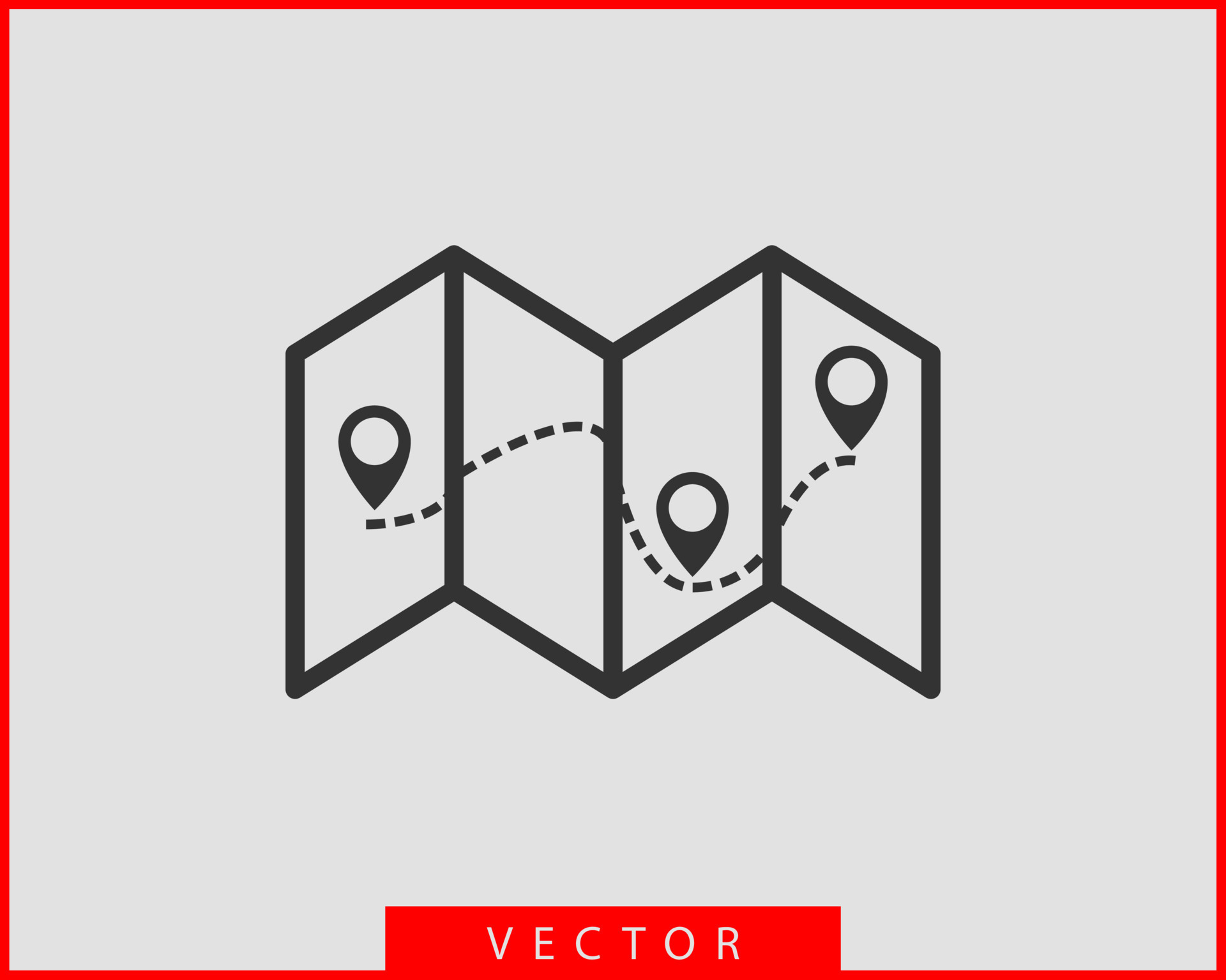 Map Icons Marker Pointer Pin Location Vector Icon Gps Navigation